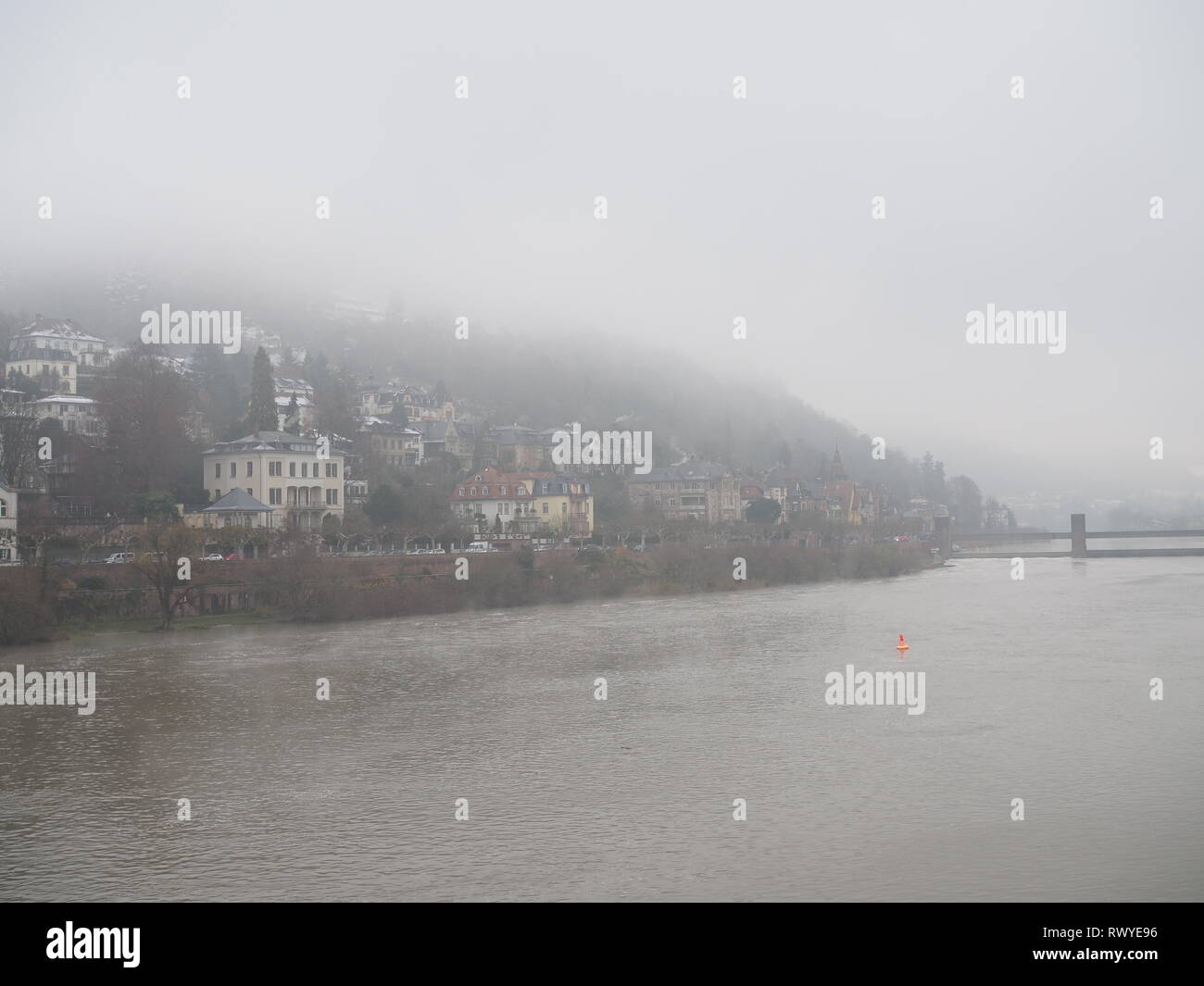 Heidelberg, River Neckar, Germany Stock Photo - Alamy