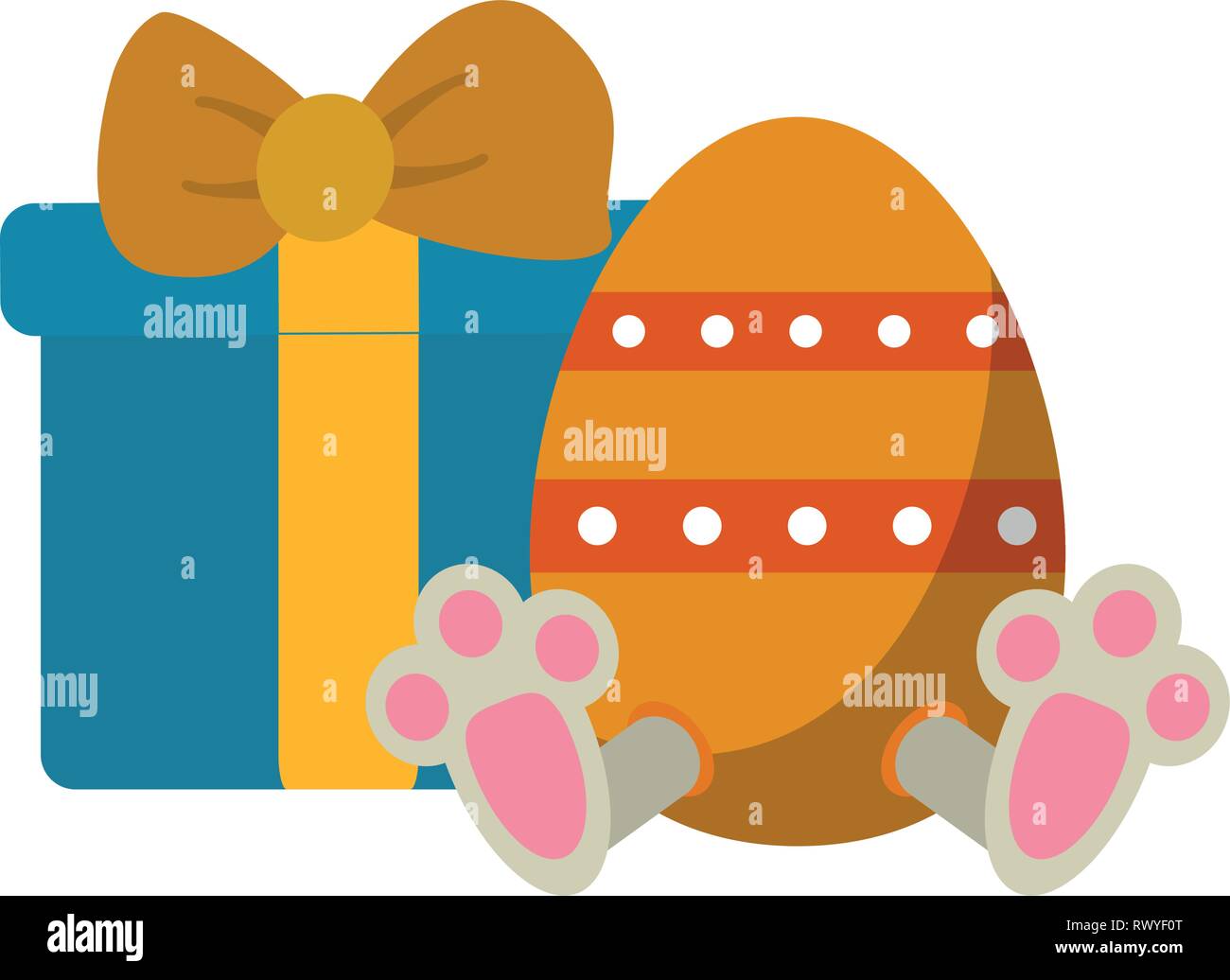 Easter day cute cartoons Stock Vector Image & Art - Alamy