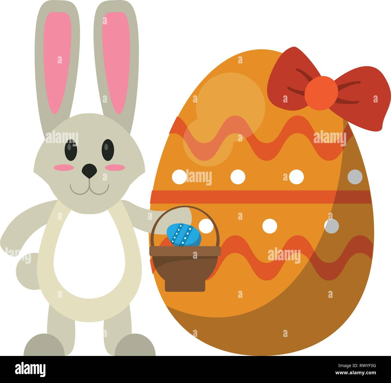 Easter day cute cartoons Stock Vector Image & Art - Alamy