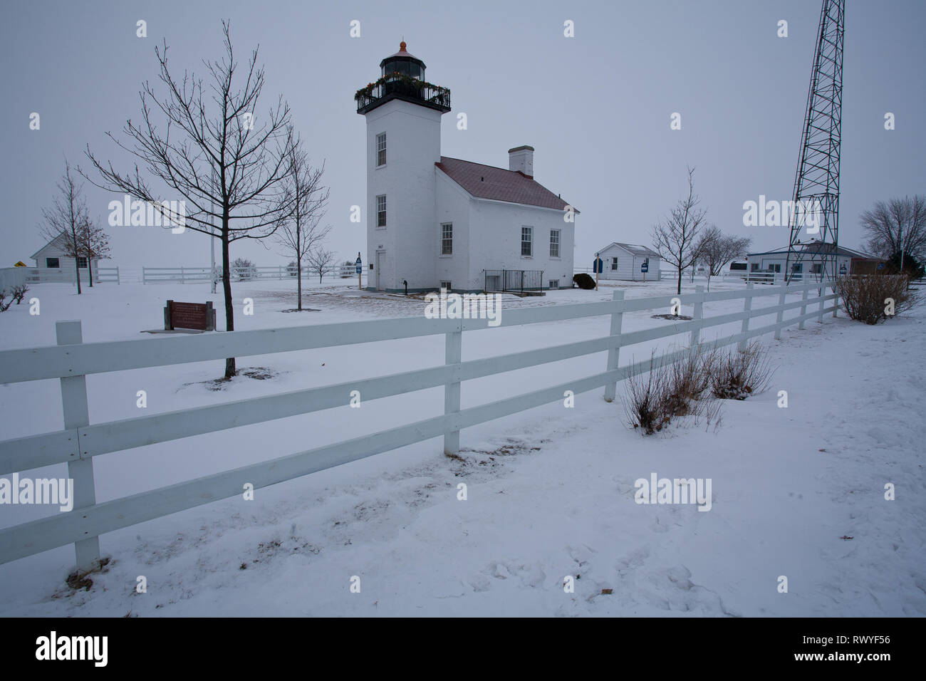 Lighthouse escanaba michigan hi-res stock photography and images - Alamy