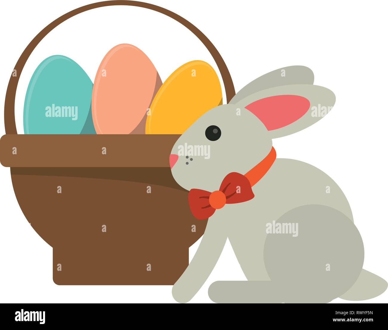 Easter day cute cartoons Stock Vector Image & Art - Alamy