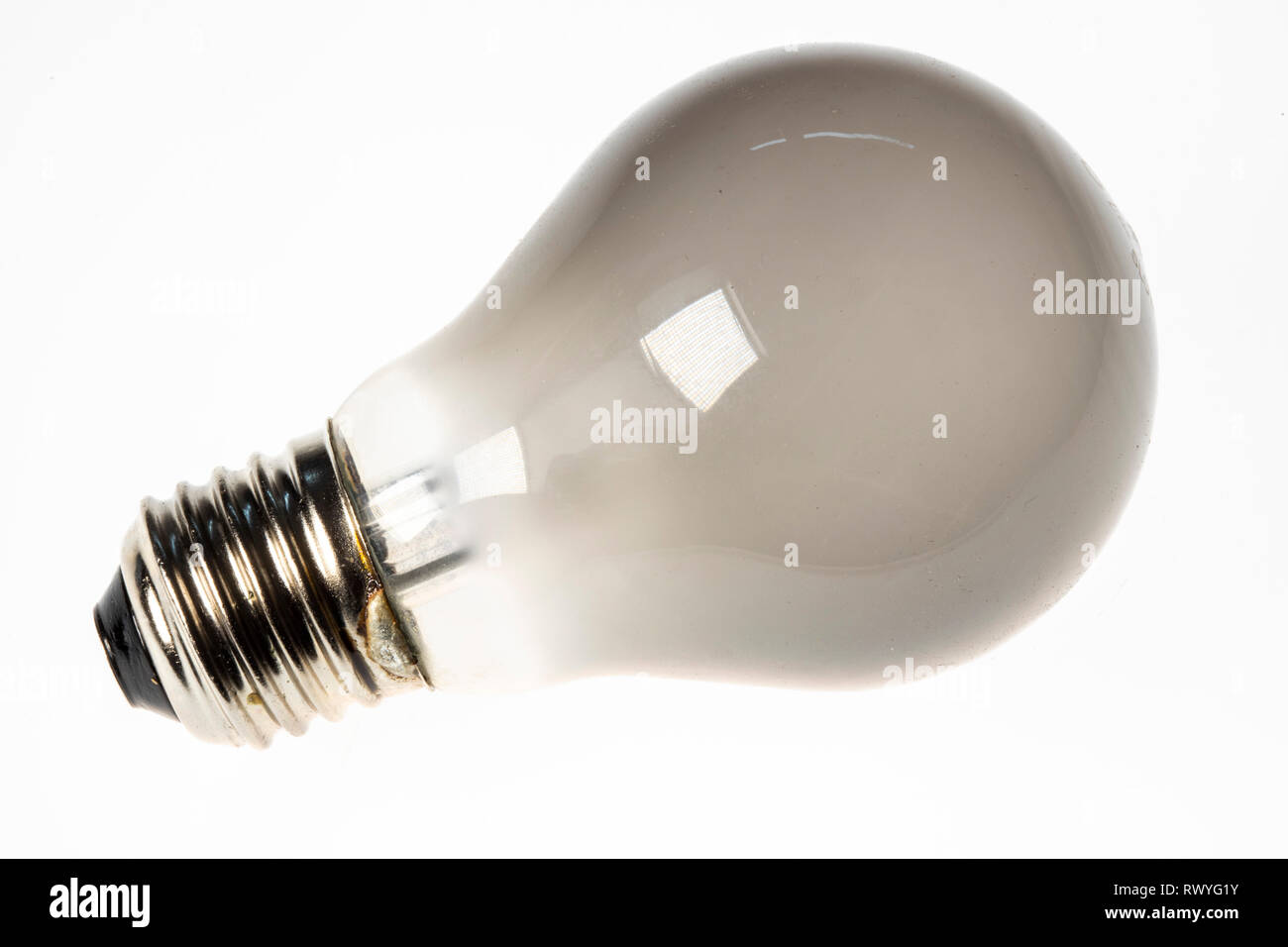 Blind bulb, broken, burnt out, blown Stock Photo - Alamy