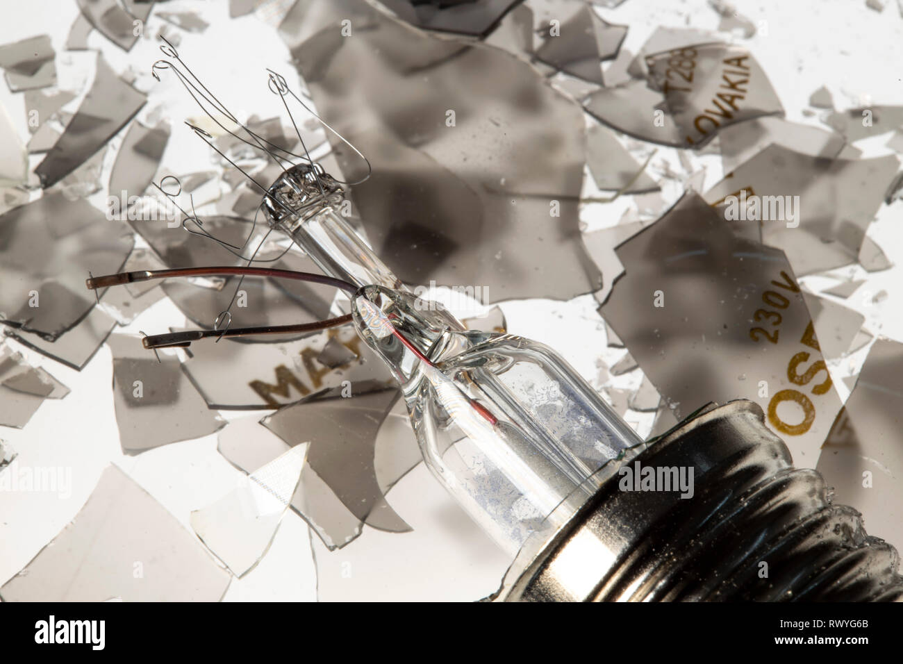 Blown lightbulb hi-res stock photography and images - Alamy