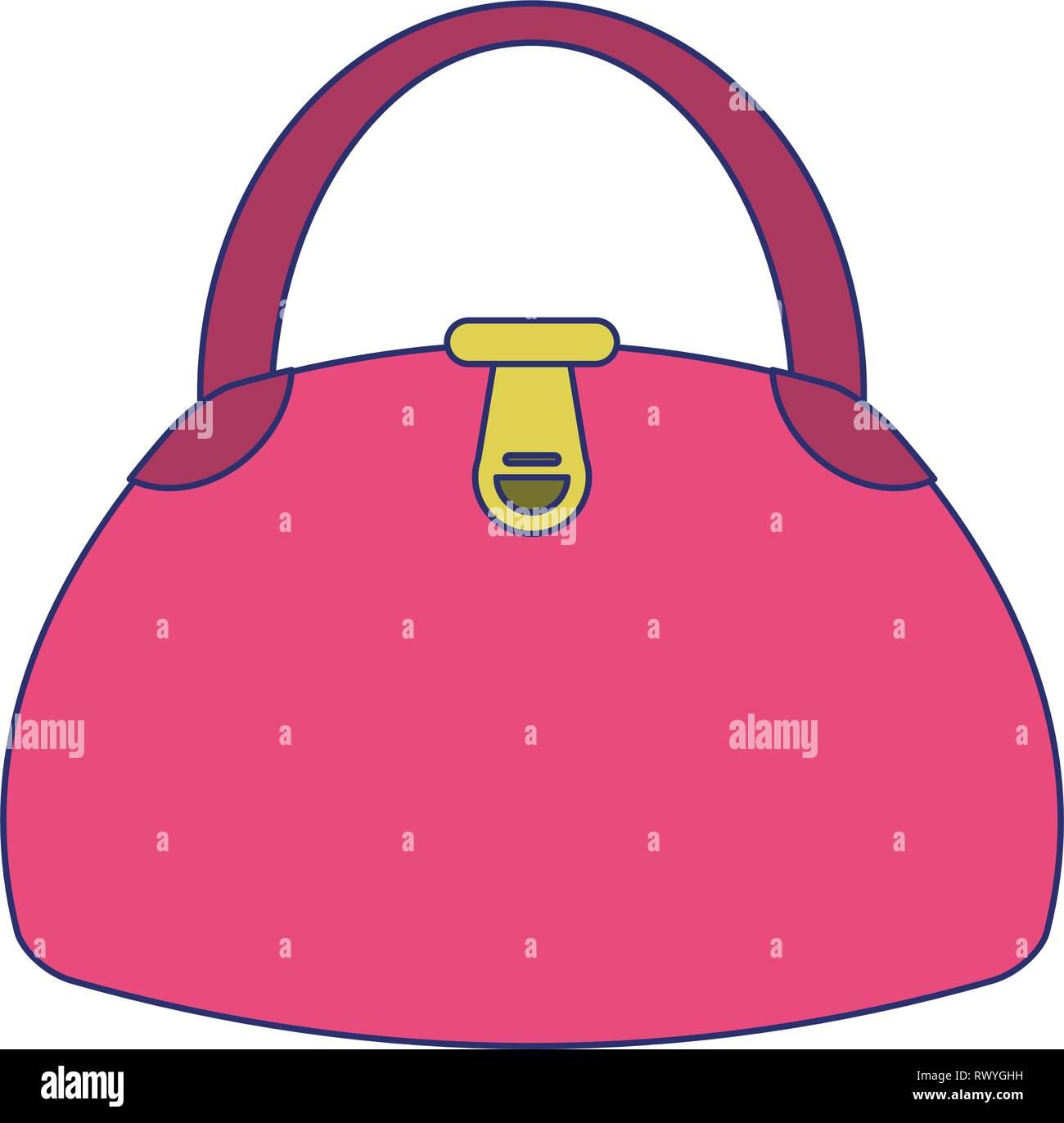 woman fashion bag cartoon Stock Vector Image & Art - Alamy