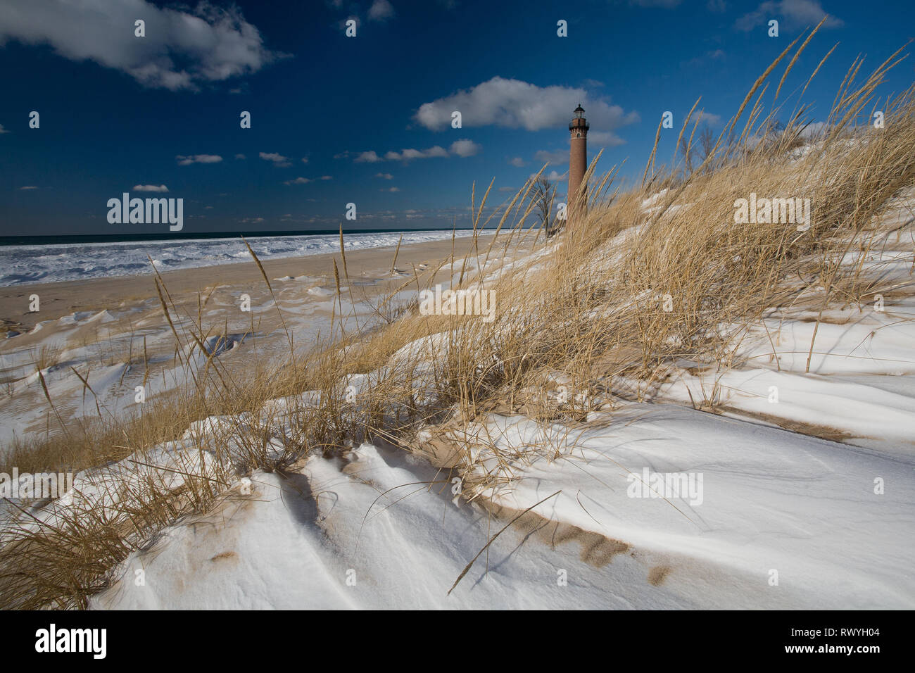 Little Sable Point, Oceana County, Michigan, USA Stock Photo - Alamy