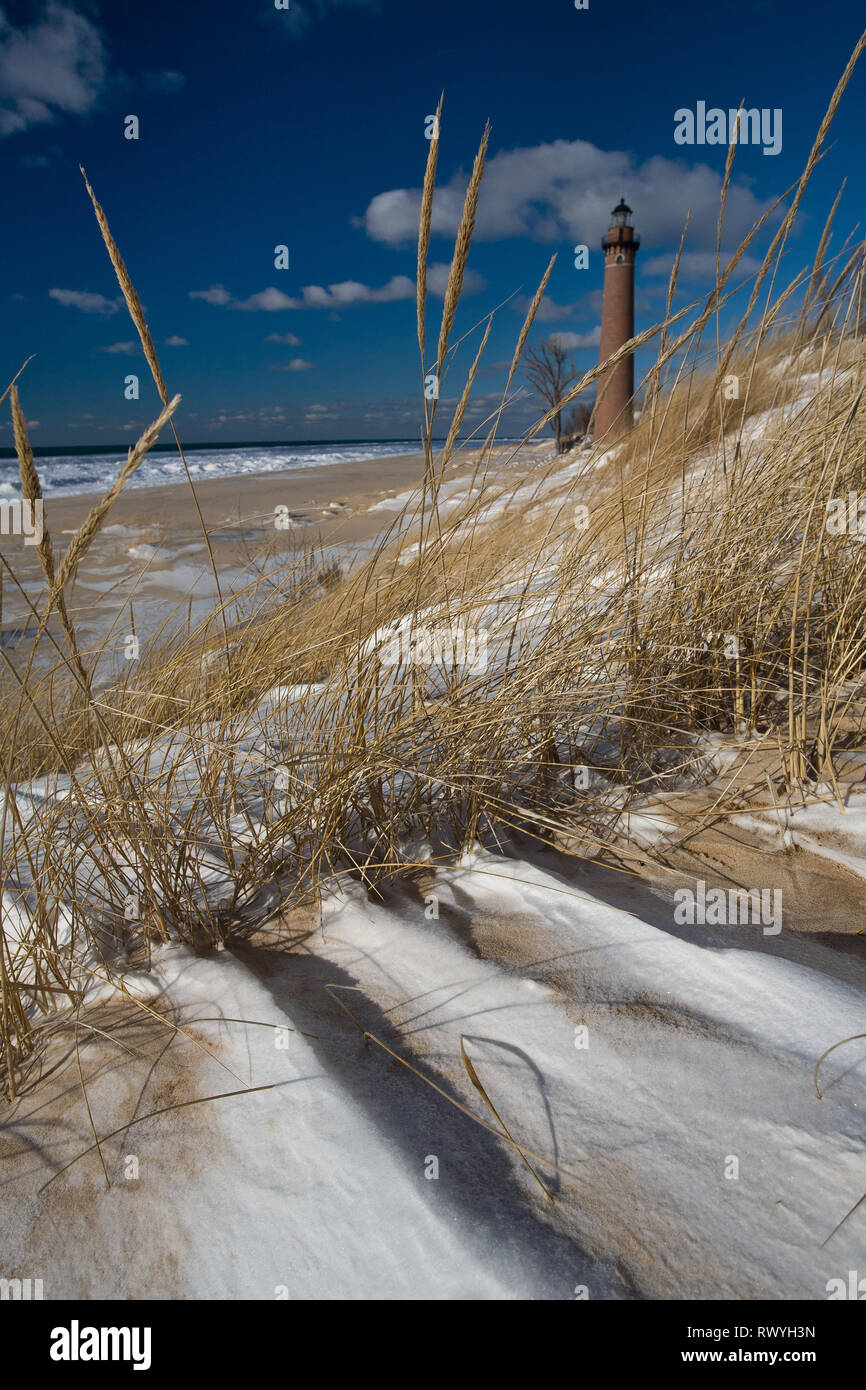Little Sable Point, Oceana County, Michigan, USA Stock Photo - Alamy