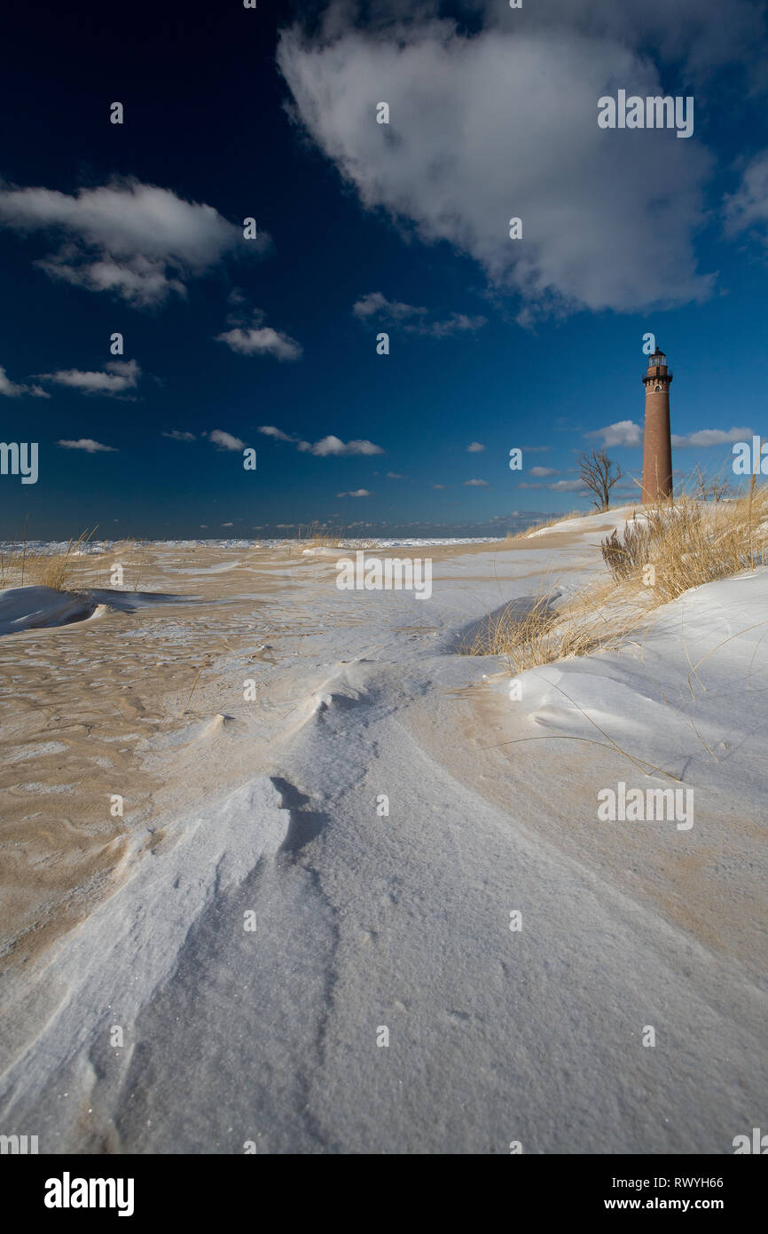 Little Sable Point, Oceana County, Michigan, USA Stock Photo - Alamy