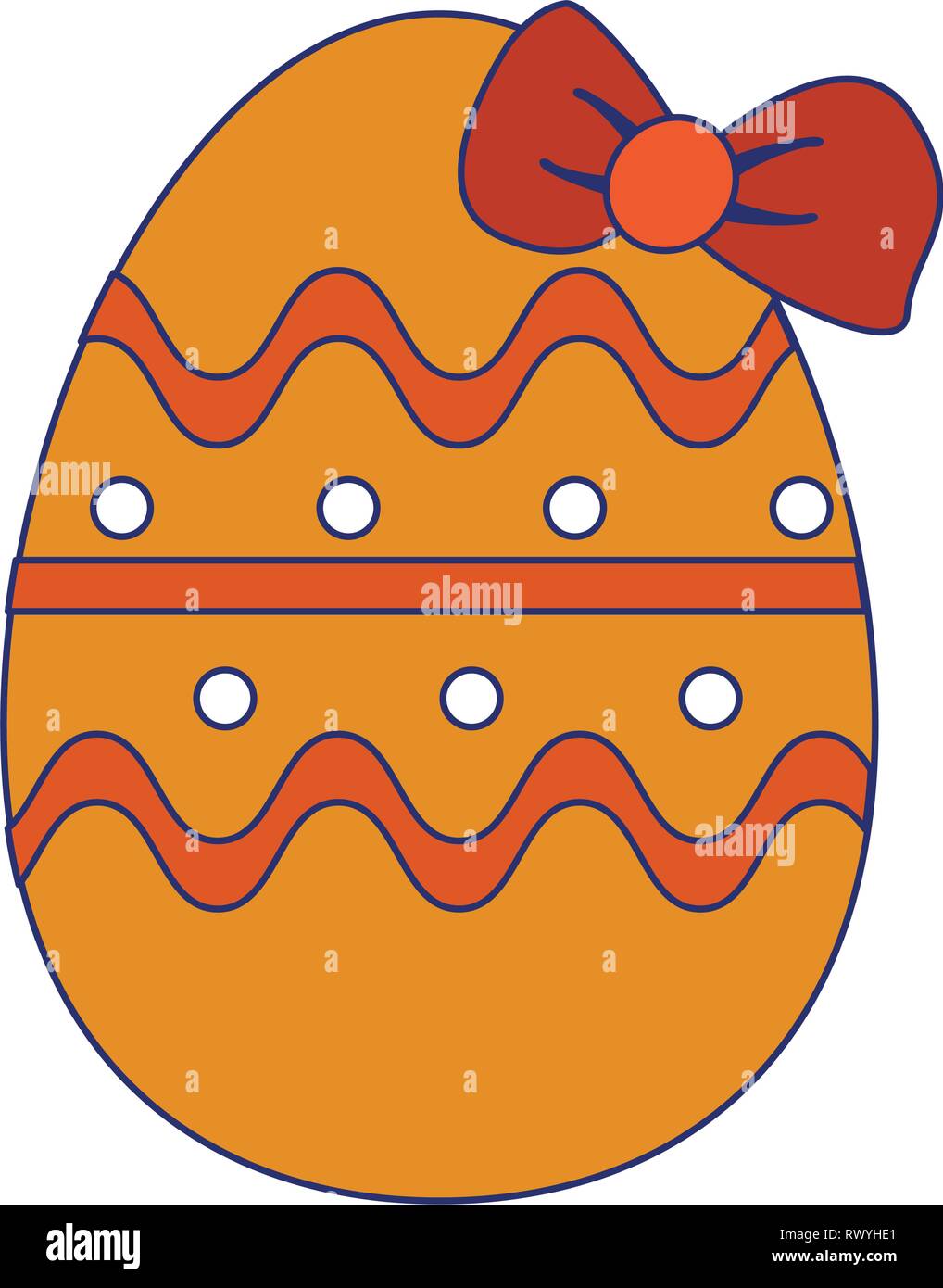 Easter egg cartoon Stock Vector Image & Art - Alamy
