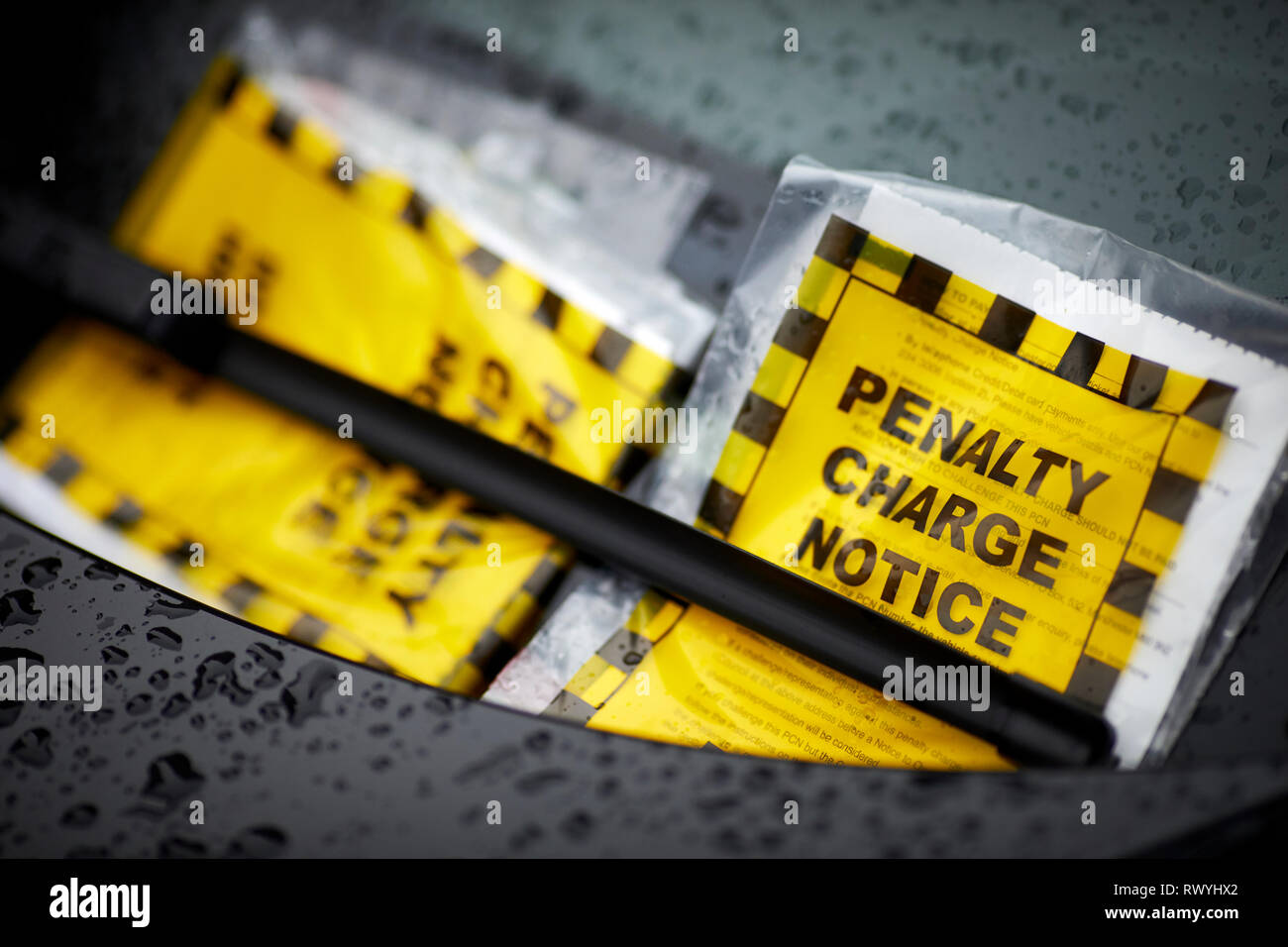 Parking penalty notices hi-res stock photography and images - Alamy