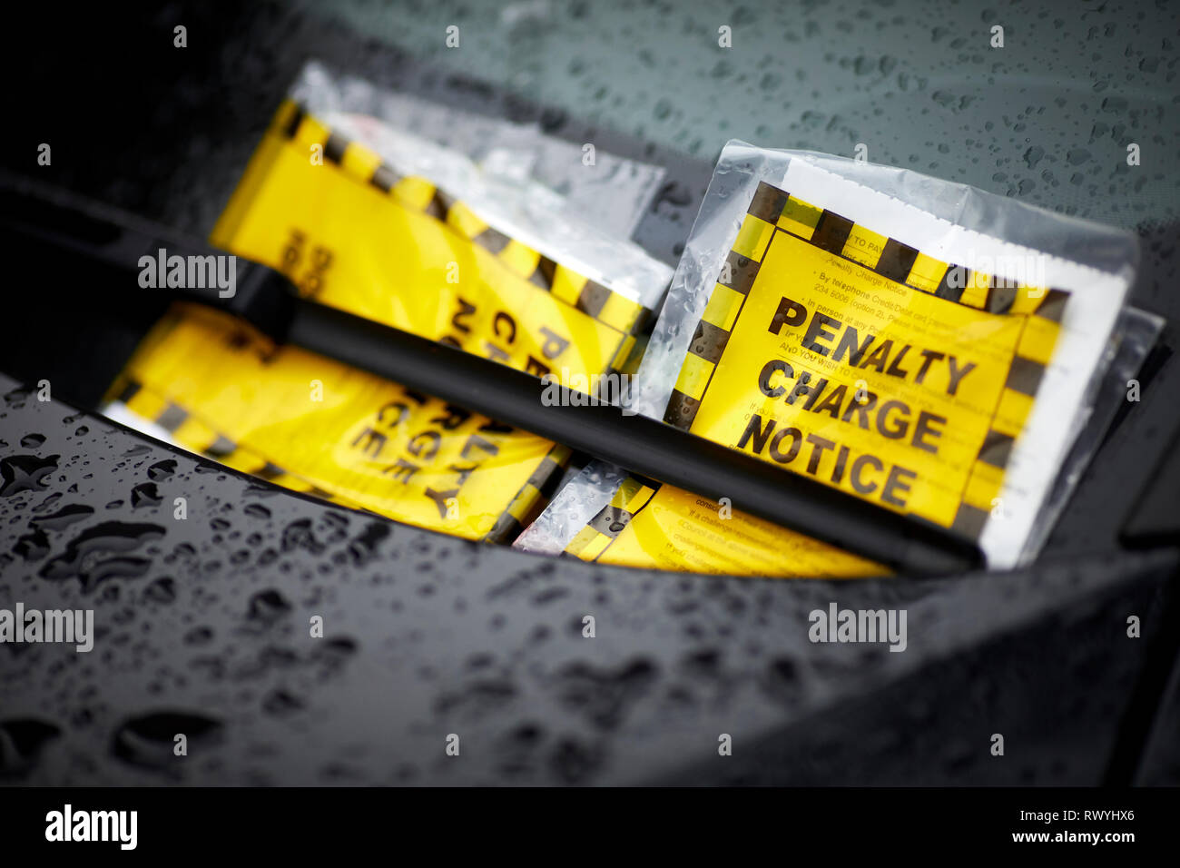 Parking penalty notices hi-res stock photography and images - Alamy