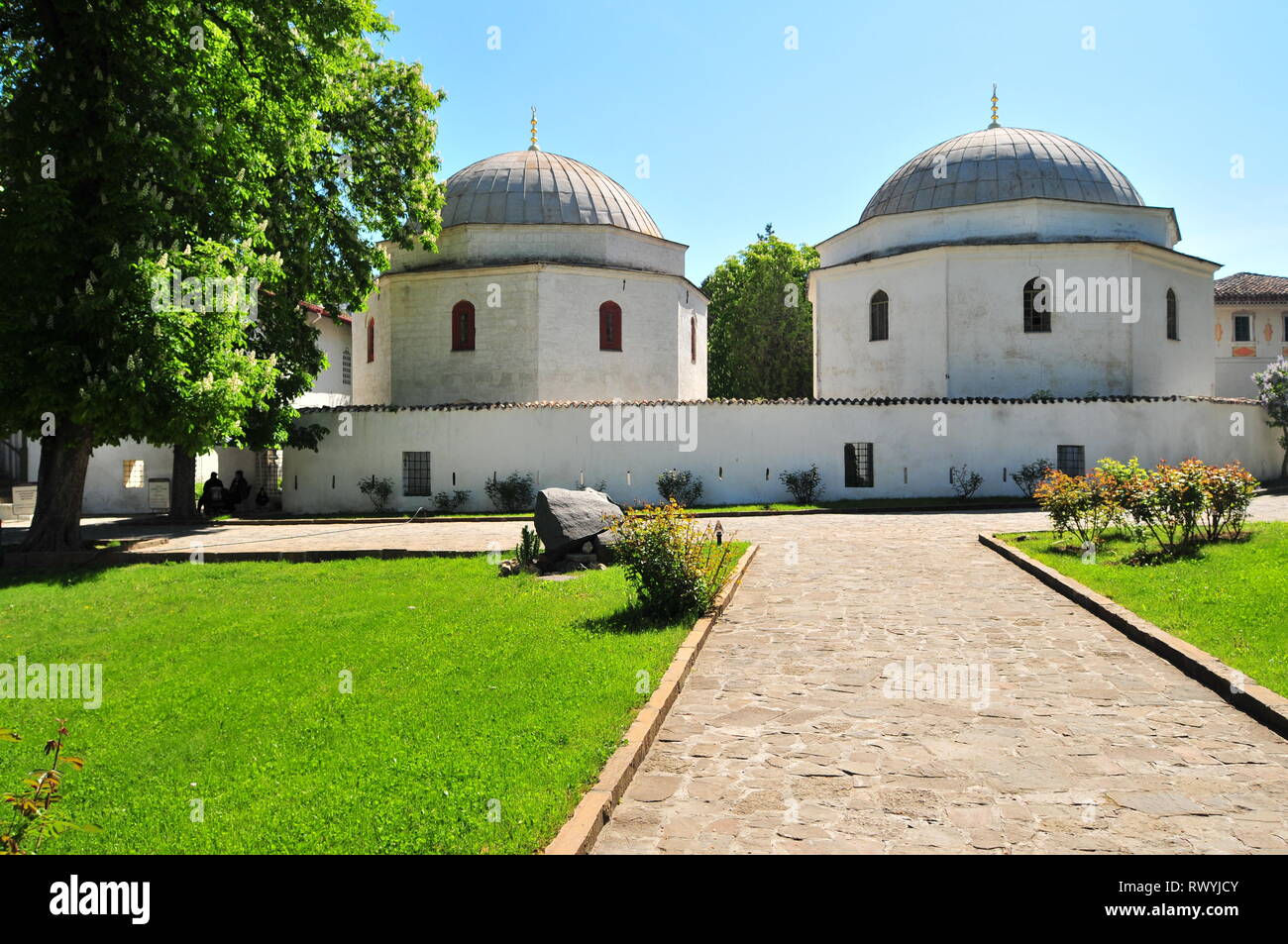 Bakhchysarai, Ukraine. Bakhchisaray Palace, The Khan's Palace, Crimea ...