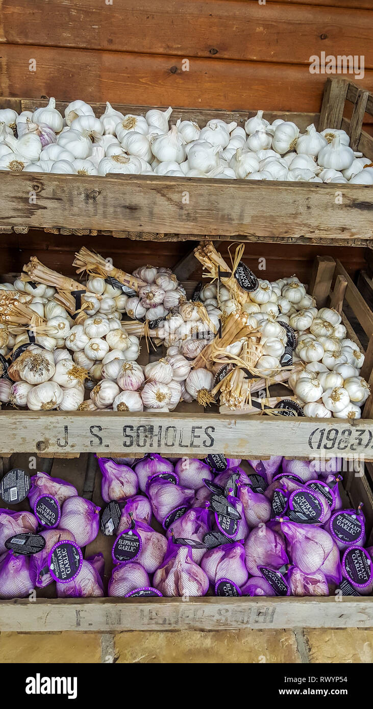 The garlic farm hi-res stock photography and images - Alamy