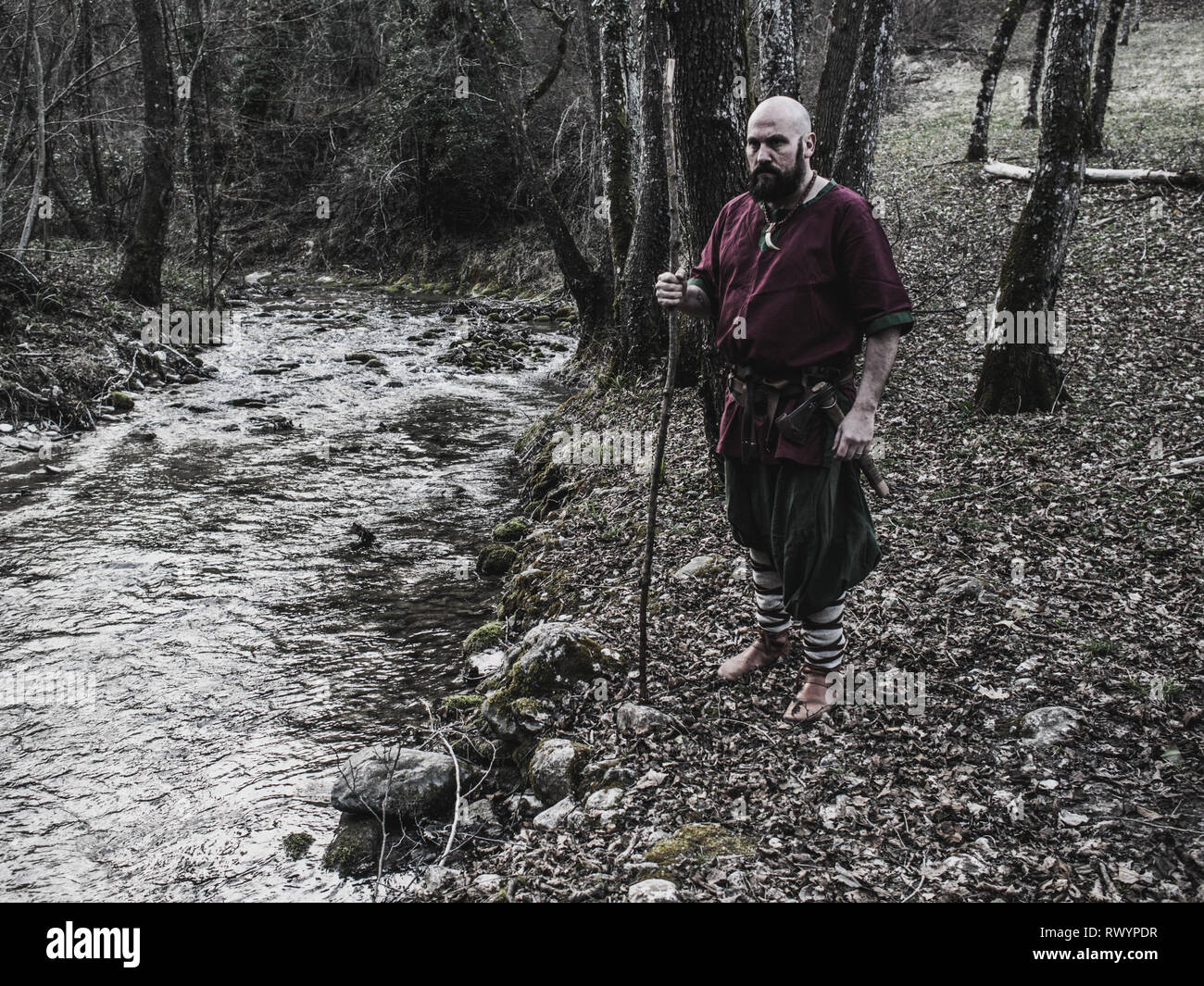 Viking walking hi-res stock photography and images - Alamy
