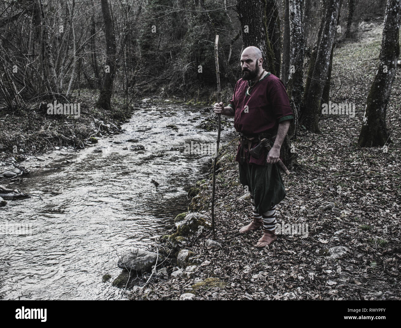 Viking walking hi-res stock photography and images - Alamy