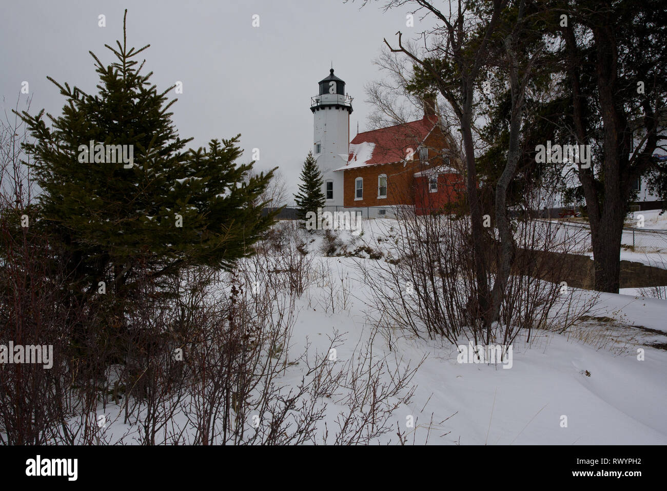 Eagle River, Keweenaw County, Michigan, USA Stock Photo - Alamy