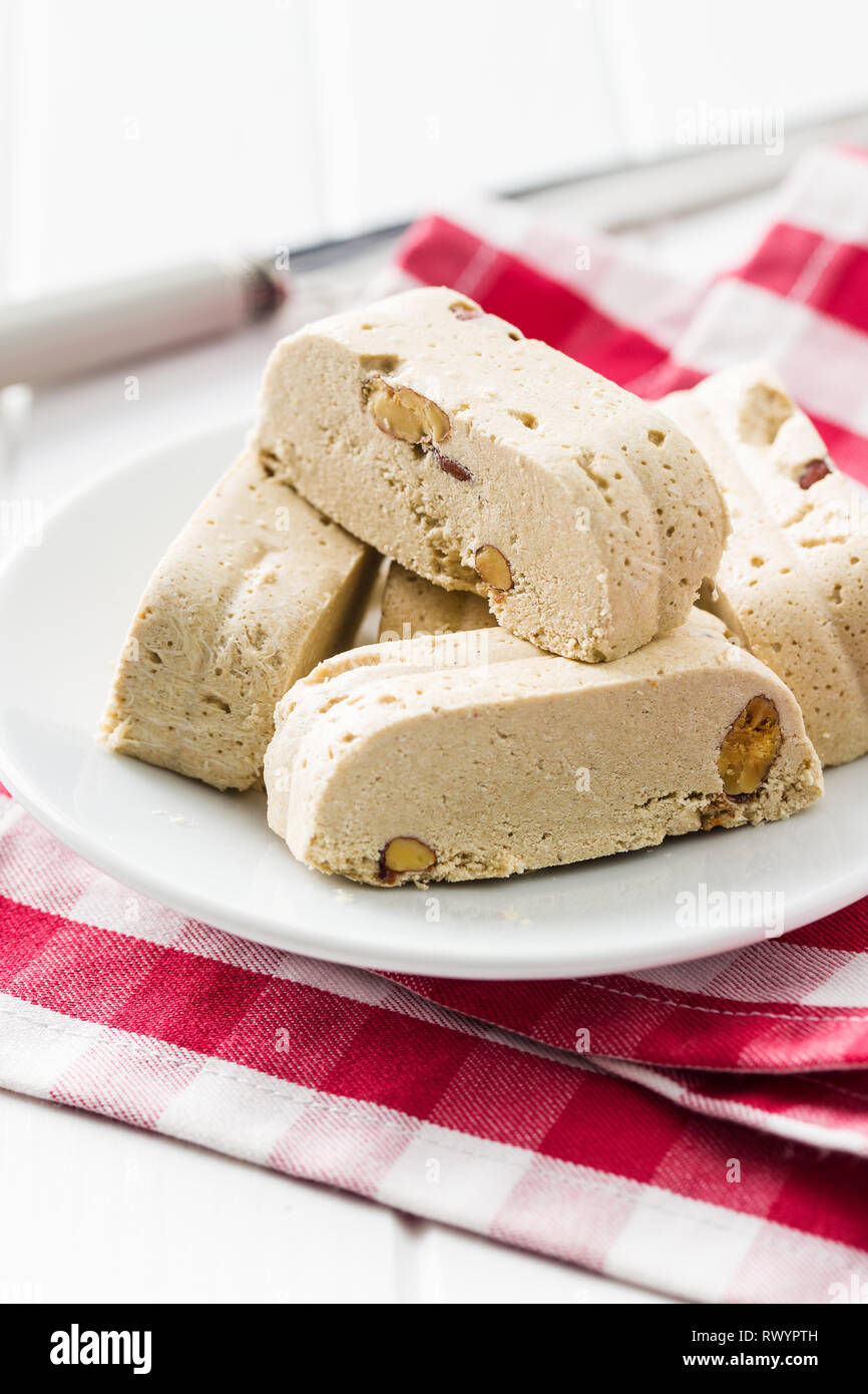 Tahina halva hi-res stock photography and images - Alamy