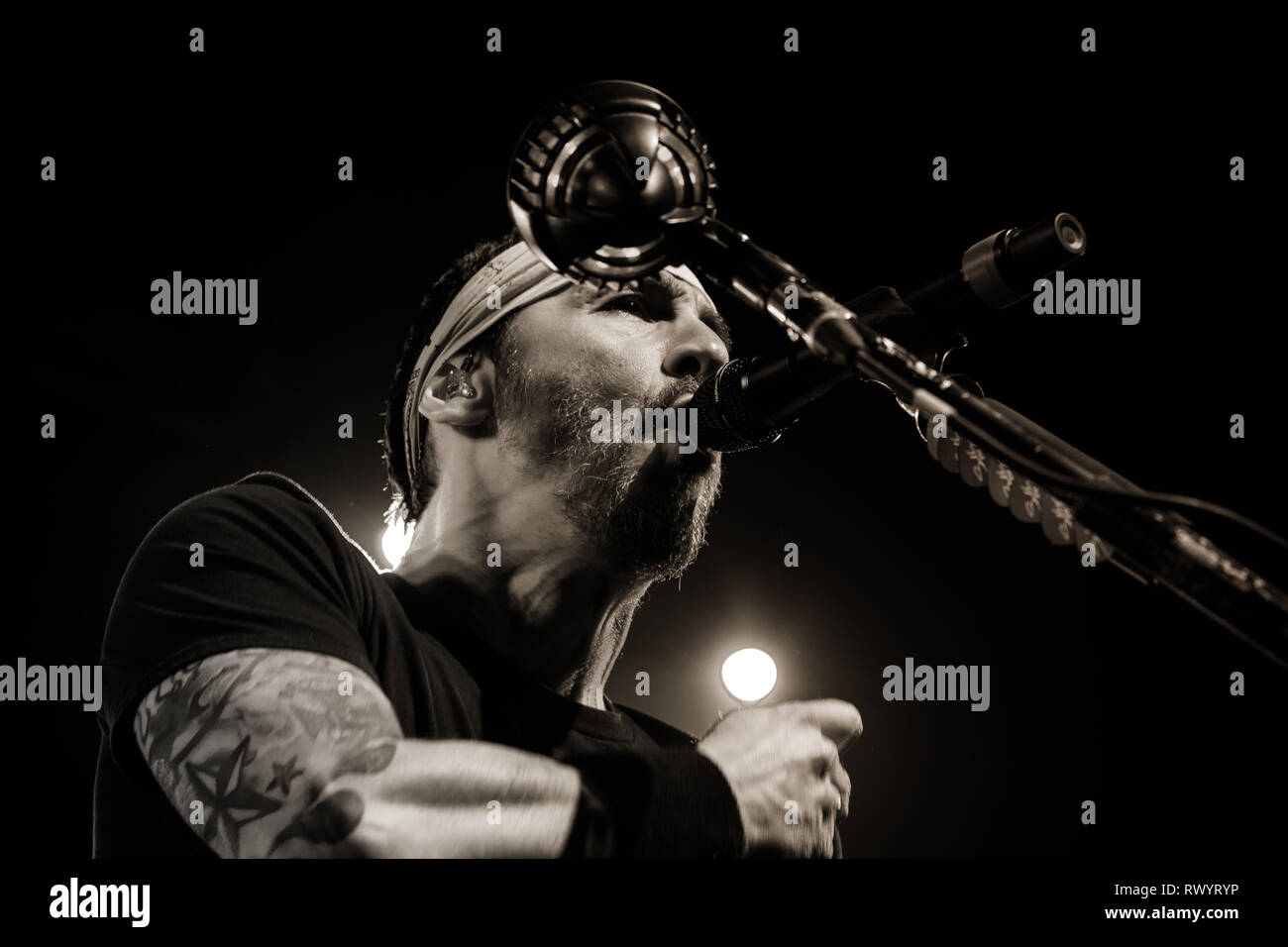 Godsmack live at o2 ritz Manchester febuary 2019 Stock Photo - Alamy
