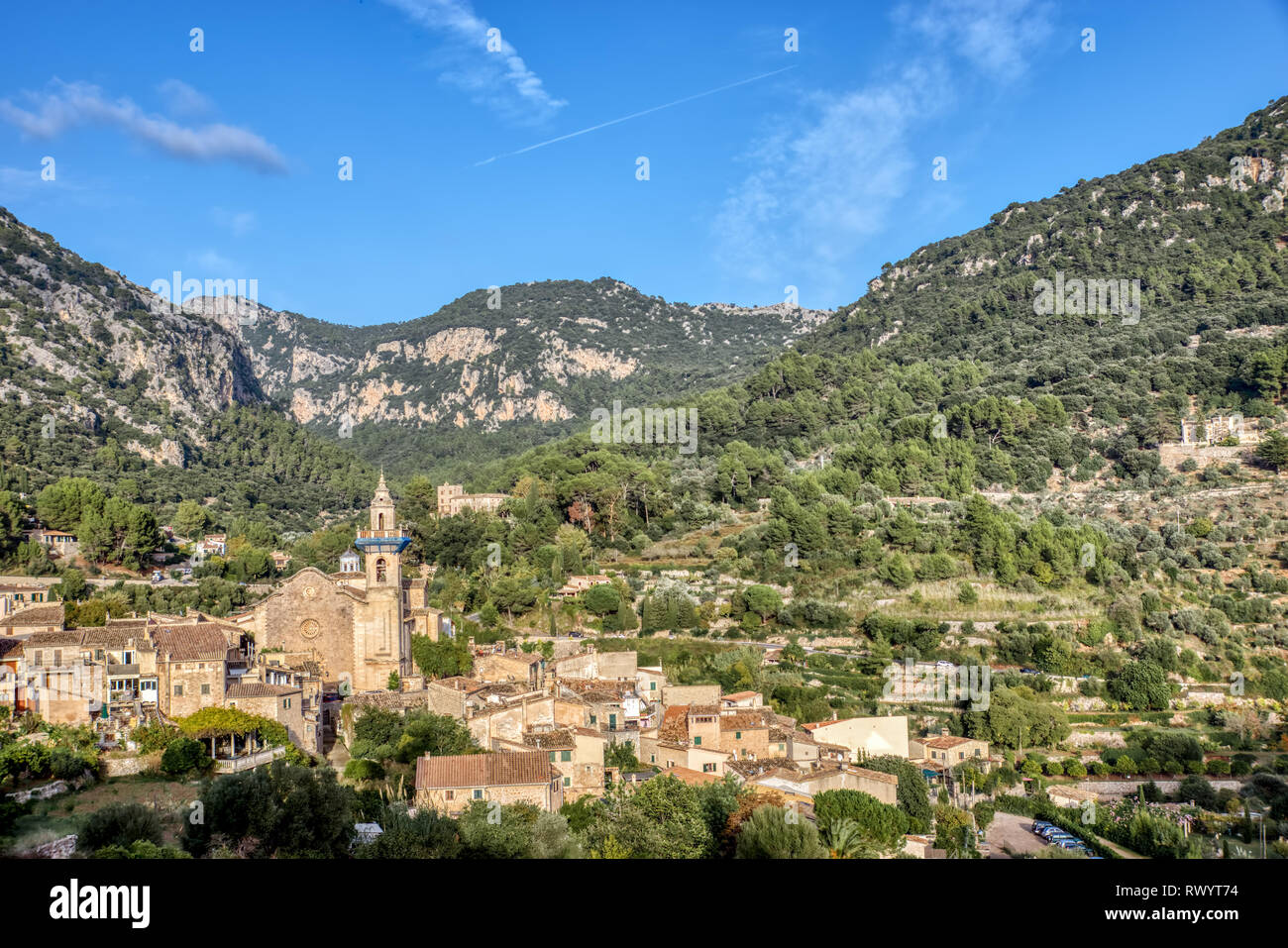 Valldemossa old village - Mallorca, Spain Stock Photo - Alamy