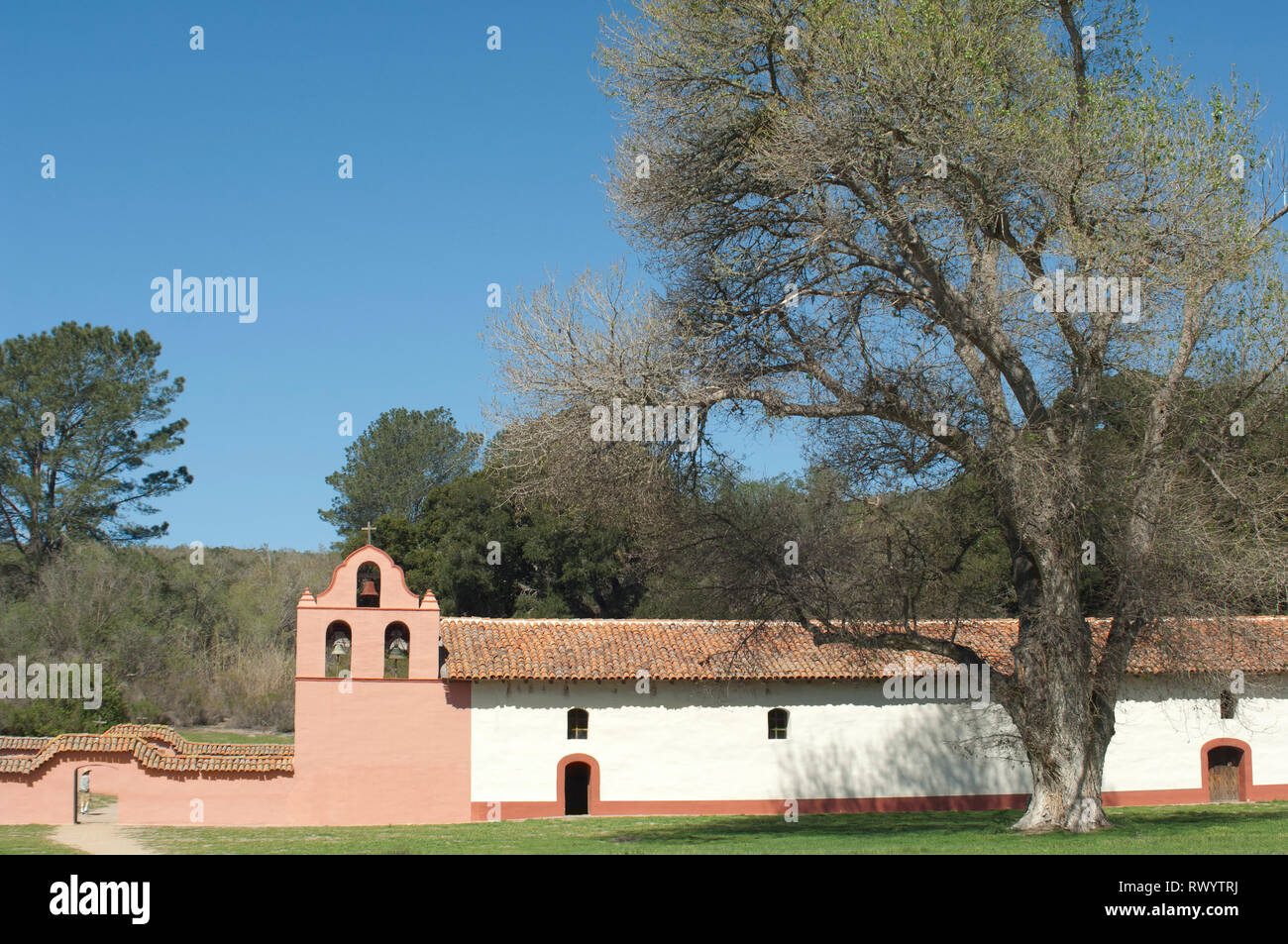 La Purisima Mission near Lompoc CA. Digital photograph Stock Photo - Alamy