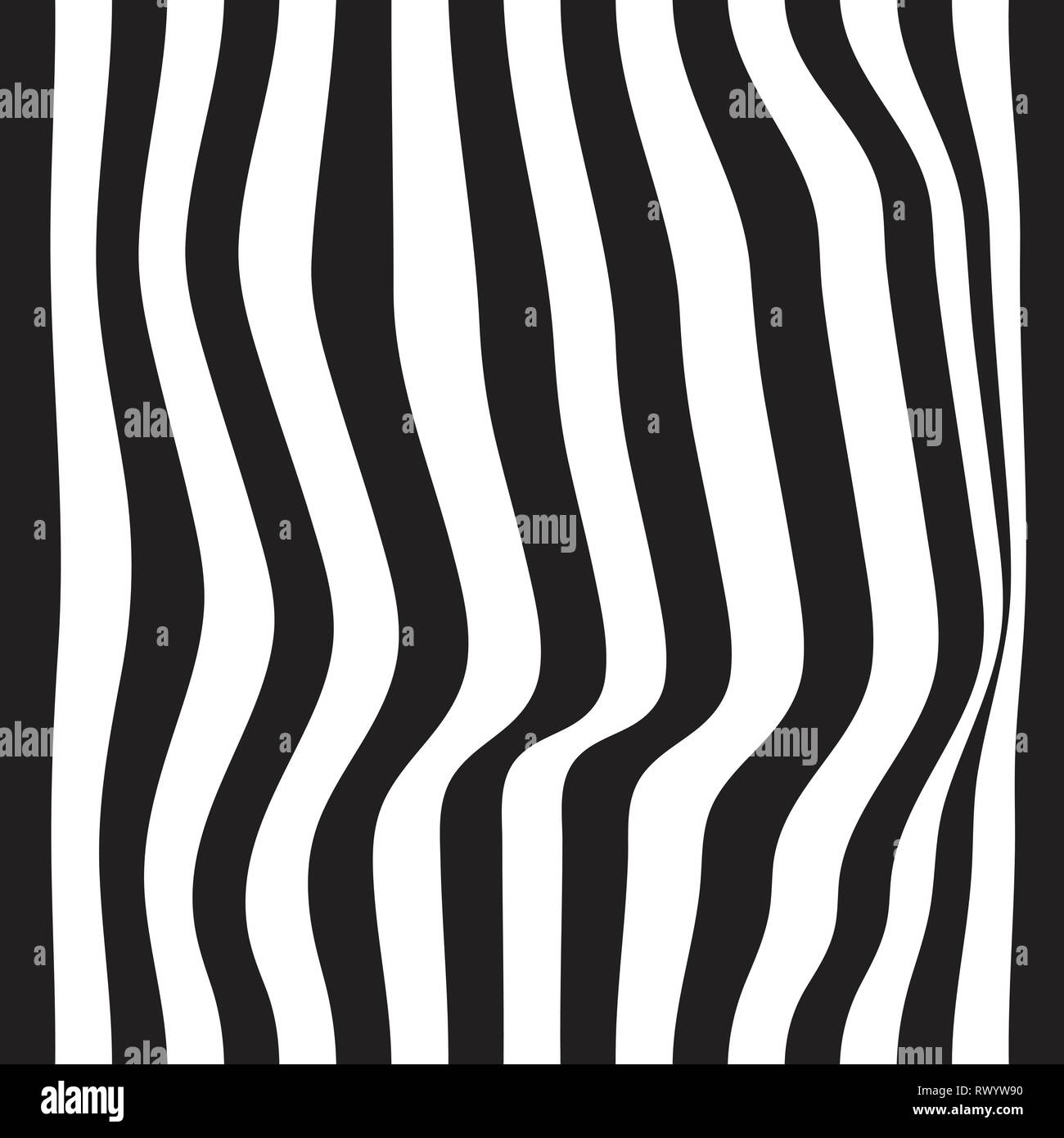 Striped seamless abstract background. black and white zebra print ...