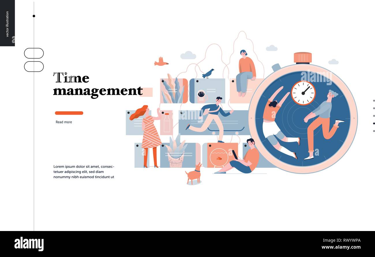 Timeline metaphor Stock Vector Images - Alamy