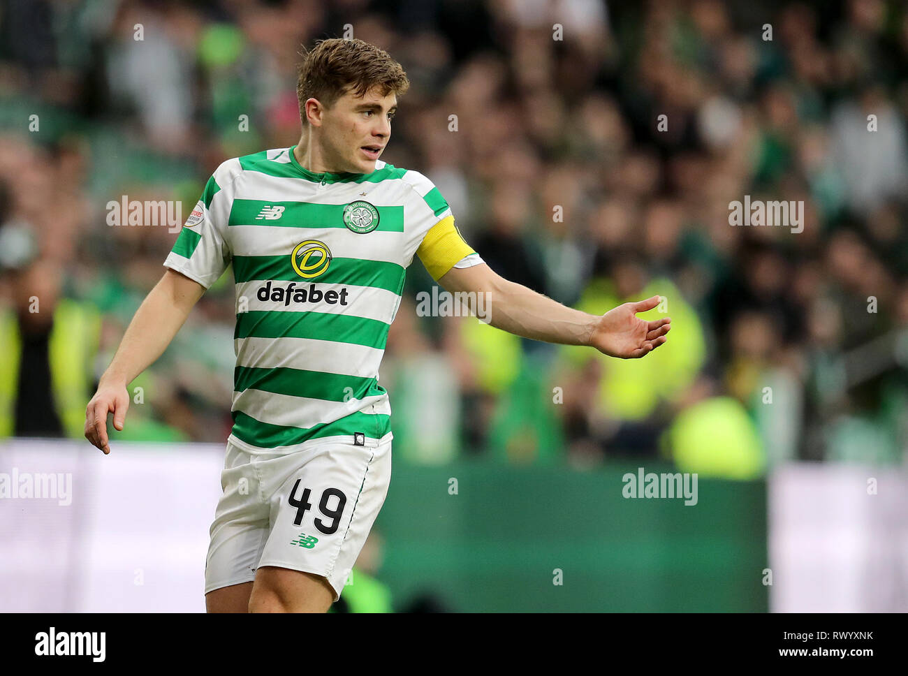 Celtic's James Forrest Stock Photo - Alamy