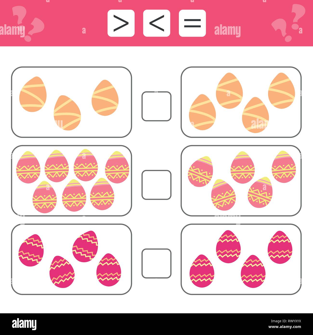 Mathematics educational game for children. Learning counting ...