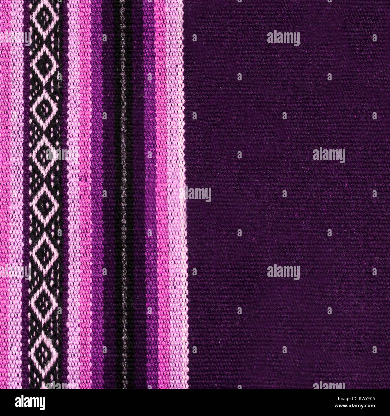 Natural background of thick multicolor patterned fabric. Fabric texture ...