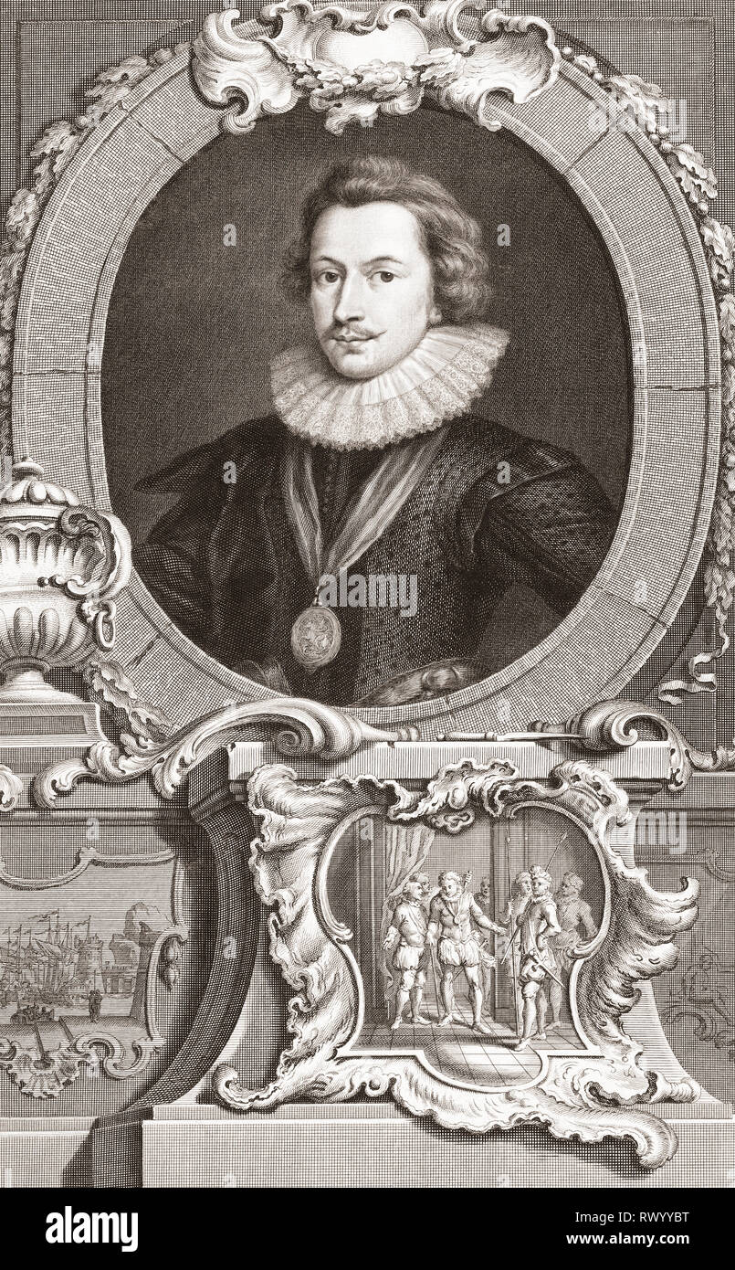 Portrait george villiers hi-res stock photography and images - Alamy