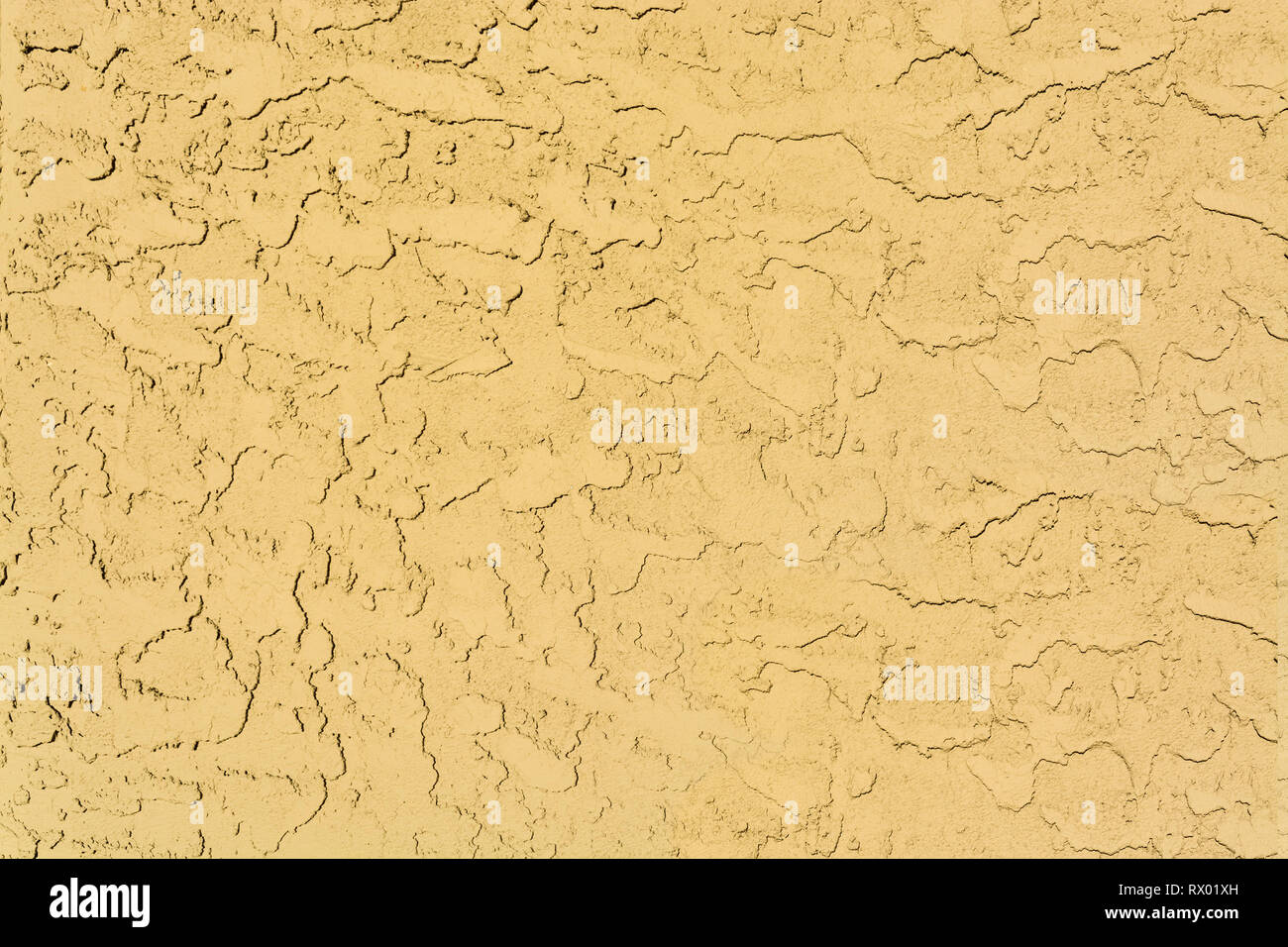 Yellow mortar wall texture. Concrete stacco background Stock Photo - Alamy