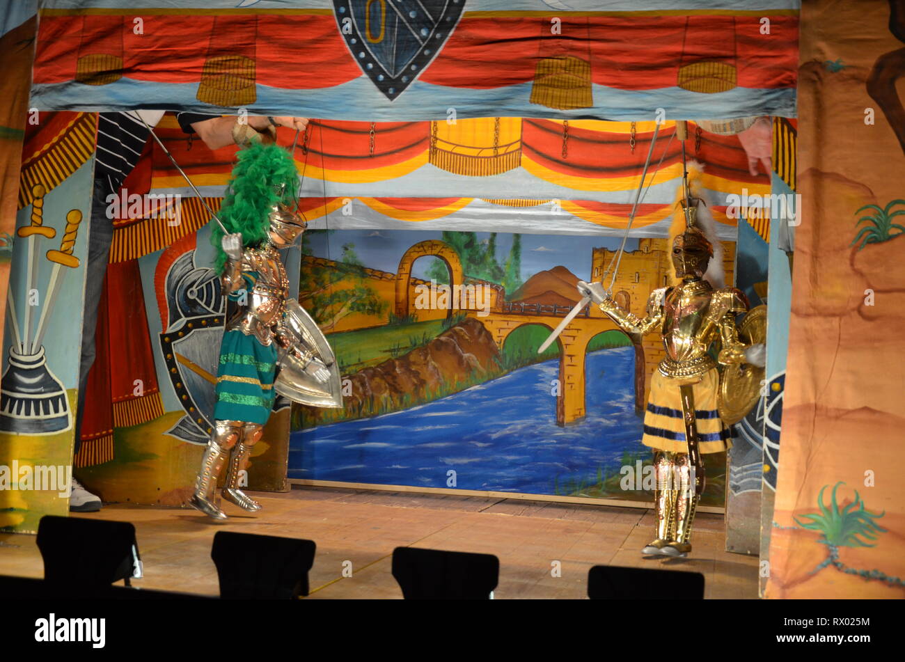 Original Pupo Siciliano (Sicilian puppets, Italy Stock Photo - Alamy