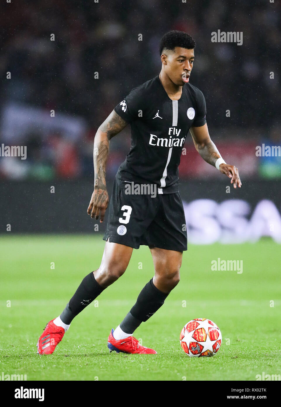 Paris Saint-Germain's Presnel Kimpembe during the UEFA Champions League ...