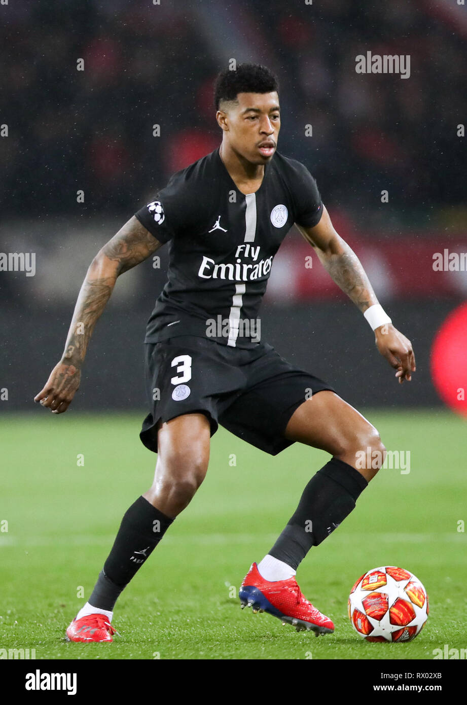Paris Saint-Germain's Presnel Kimpembe during the UEFA Champions League ...