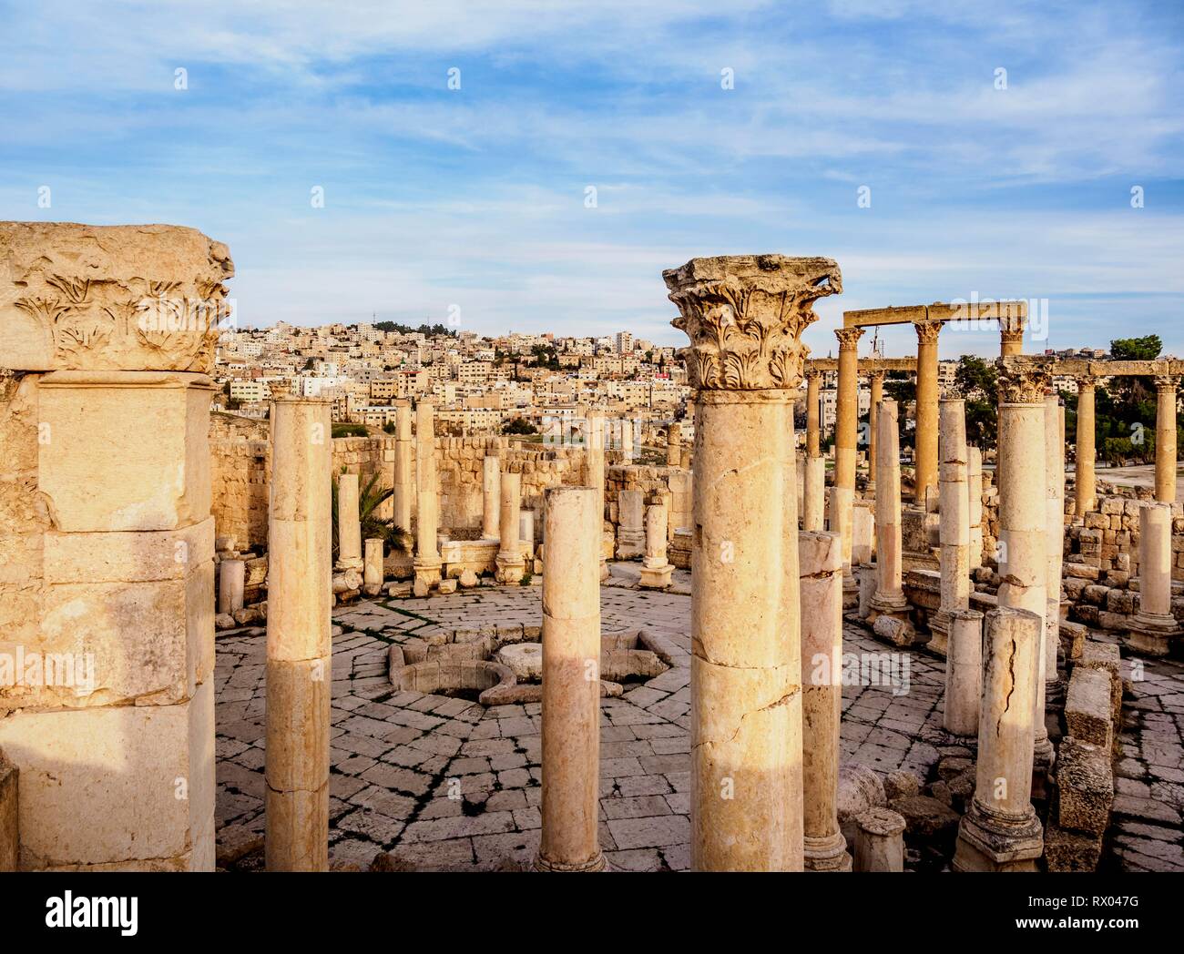 The Macollum, Jerash, Jerash Governorate, Jordan, Asia Stock Photo - Alamy