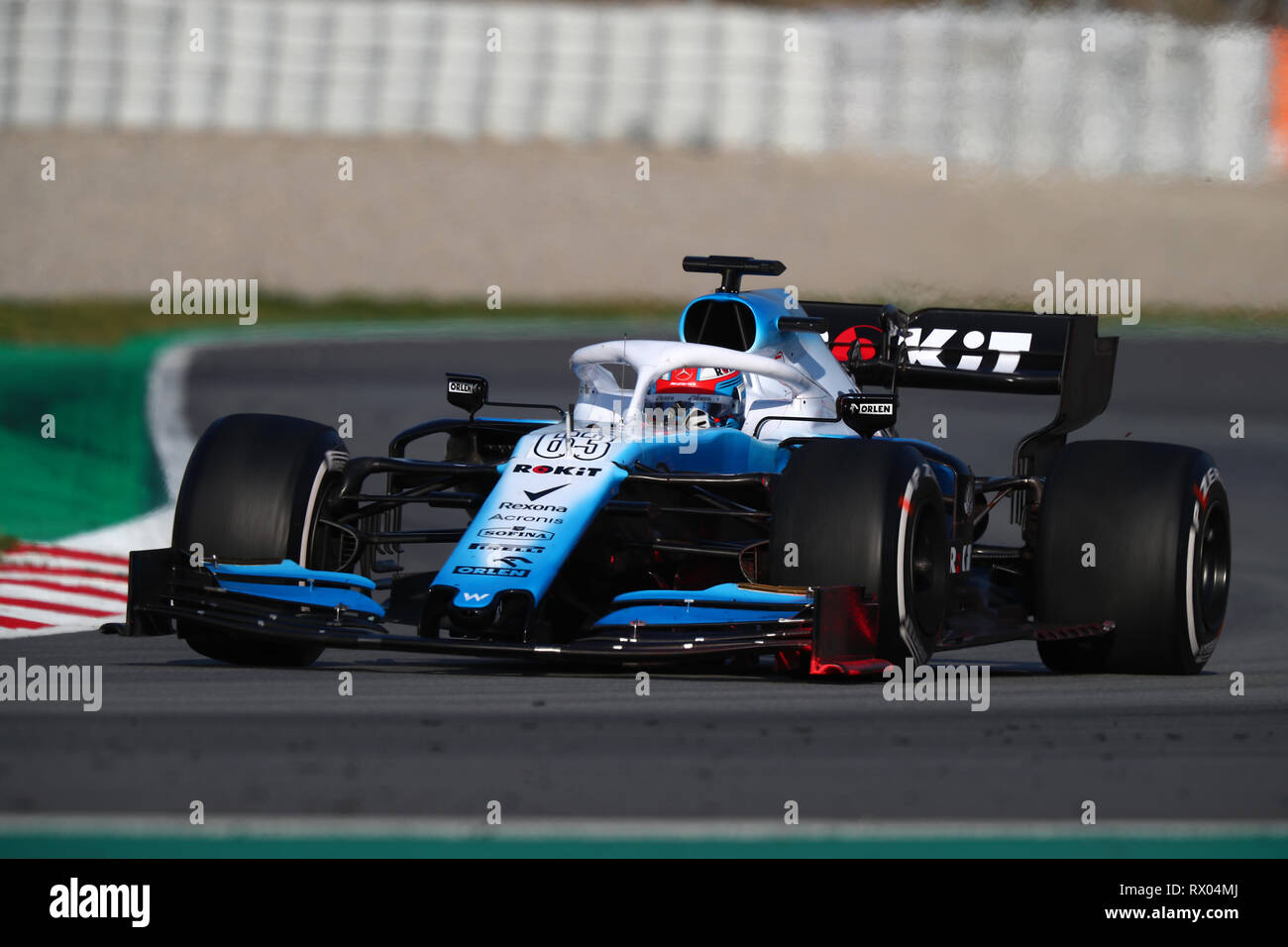 Montmelo, Barcelona - Spain. 28h February 2019. George Russell of Great ...