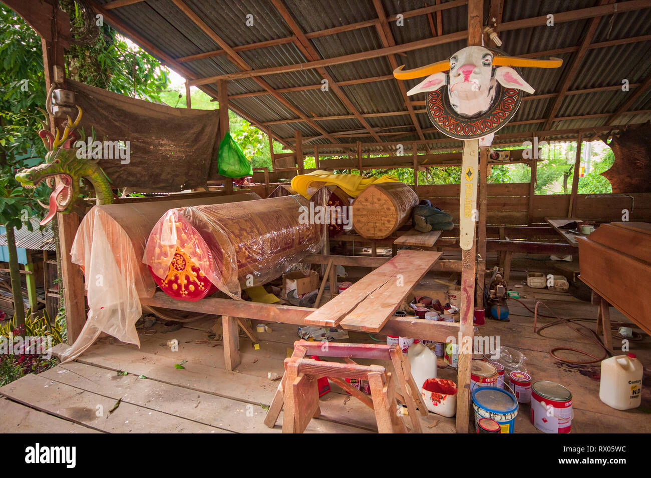 Typical coffins hi-res stock photography and images - Alamy