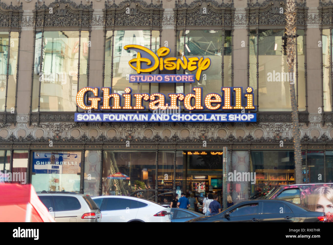 LA, USA - OCTOBER 30TH, 2018: Disney Studio Store front in Hollywood ...