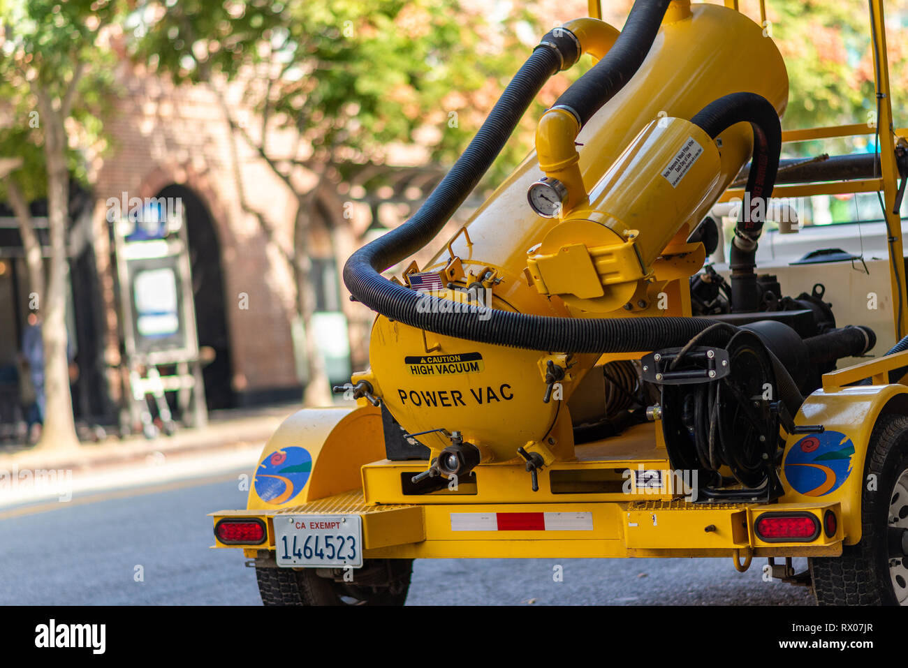 Vac truck hi-res stock photography and images - Alamy