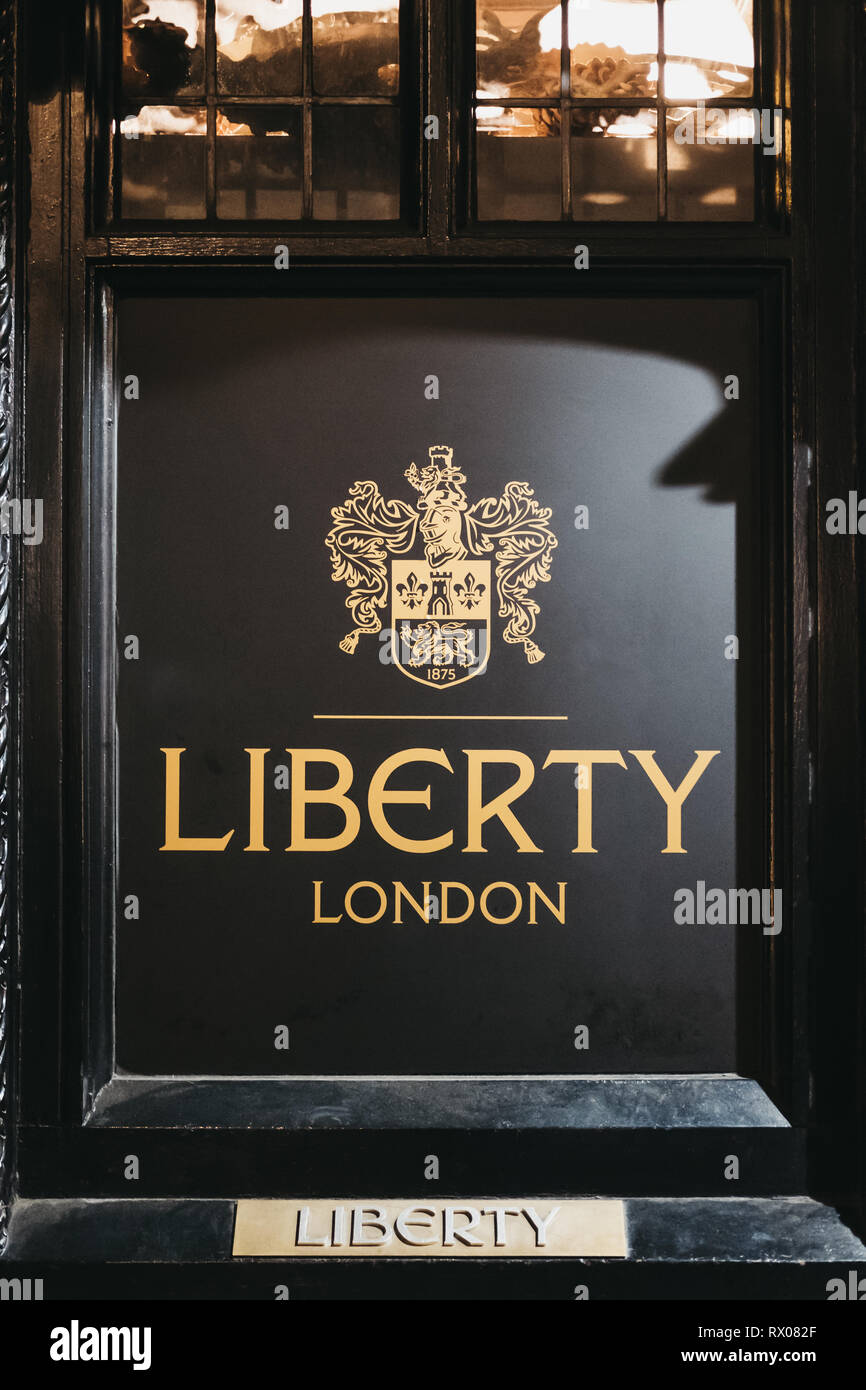 Liberty department store march hi-res stock photography and images - Alamy