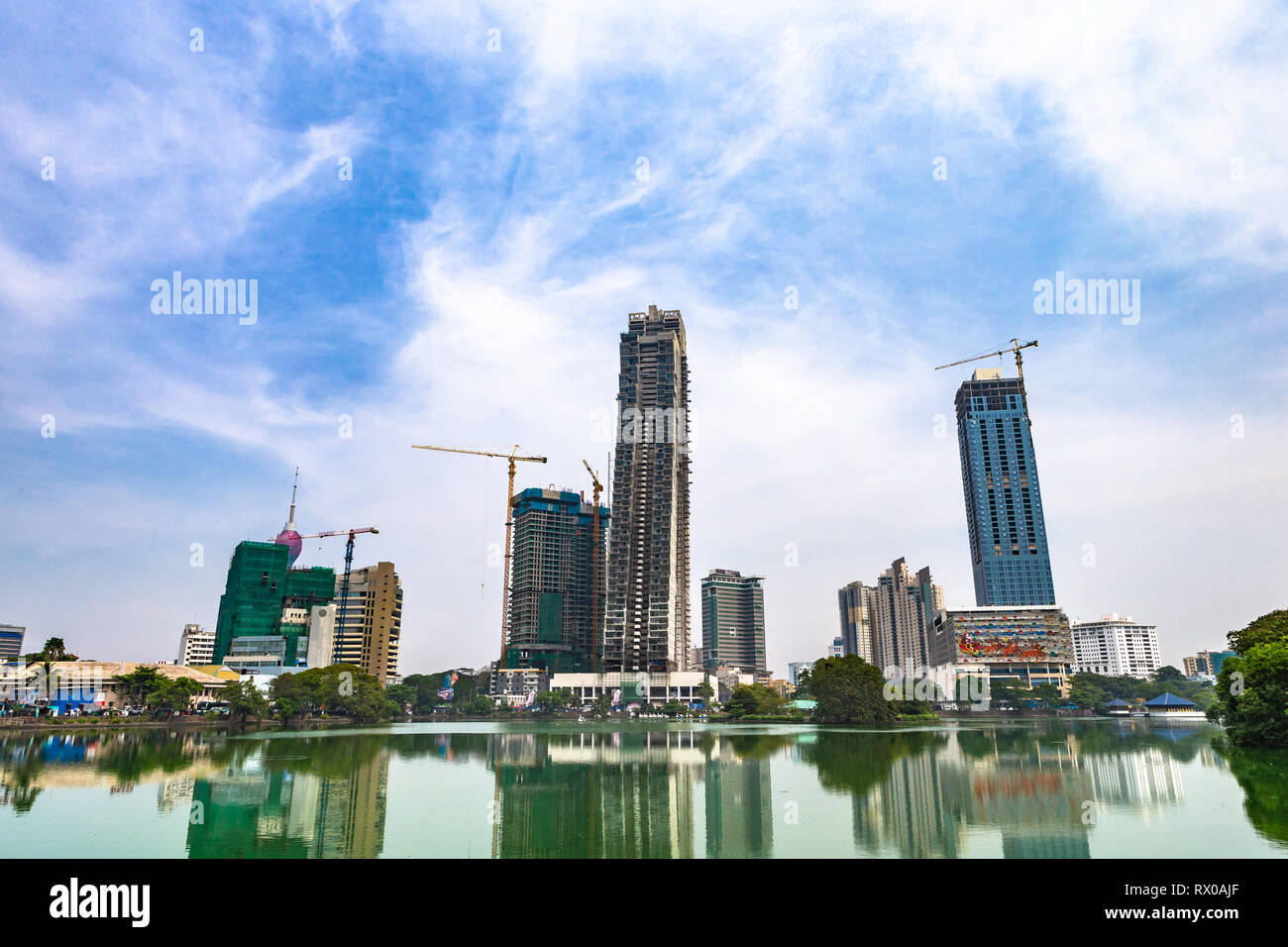 Sri Lanka Colombo Skyline High Resolution Stock Photography and Images ...