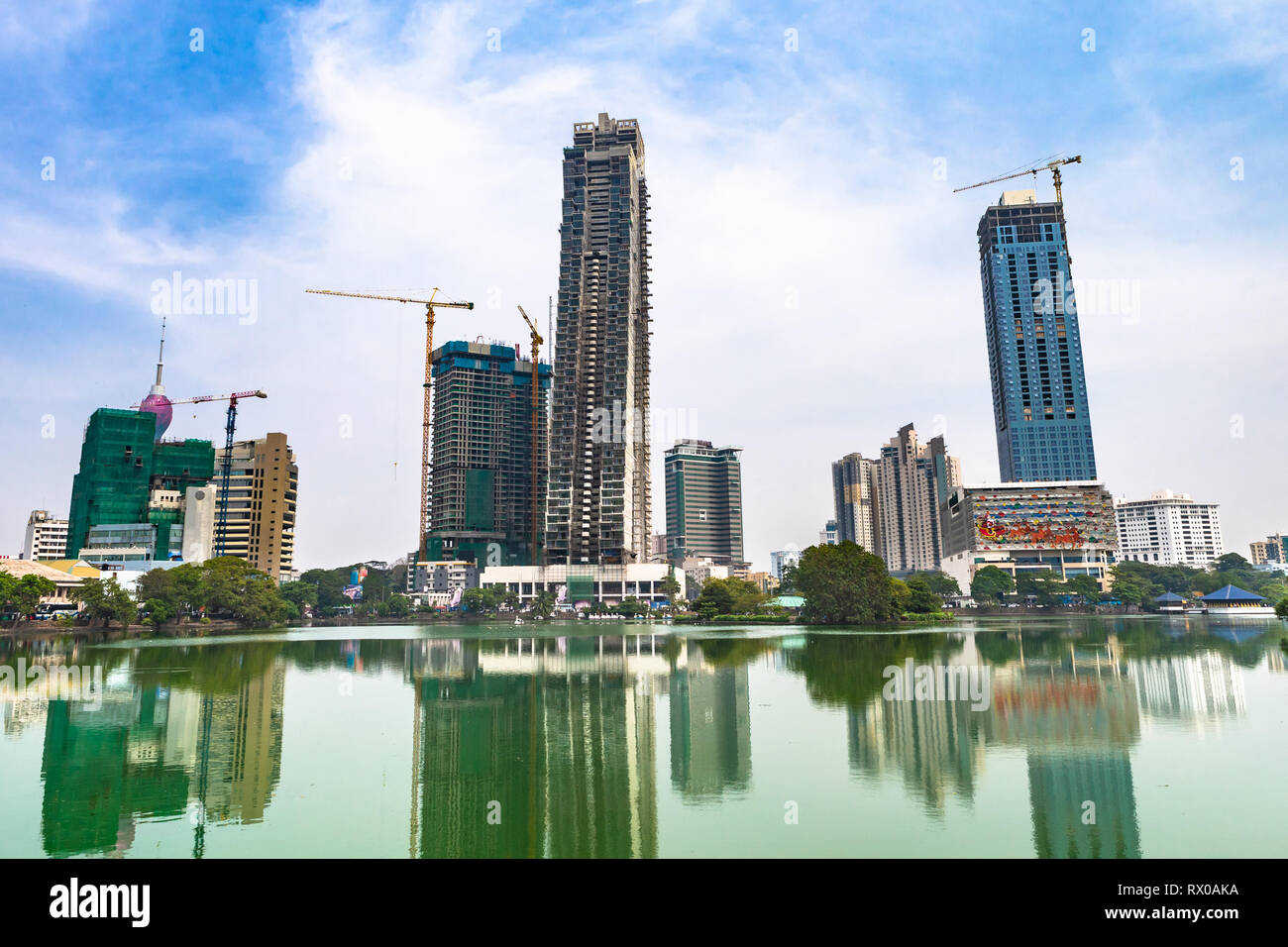 Sri lanka commercial capital hi-res stock photography and images - Alamy