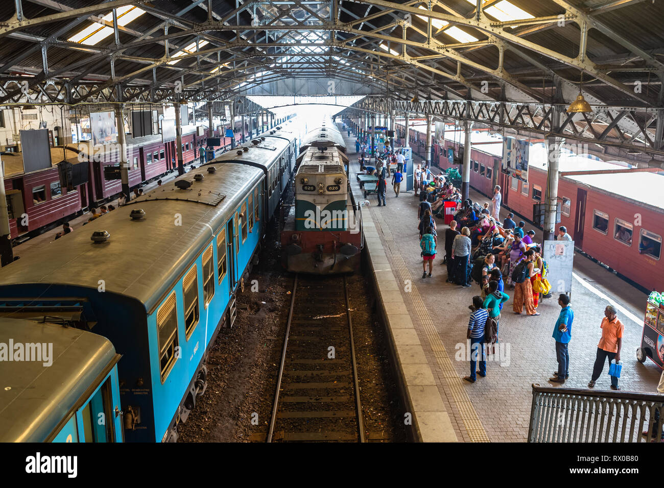Colombo railroad hi-res stock photography and images - Alamy