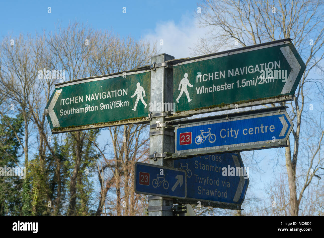 The itchen navigation hi-res stock photography and images - Alamy