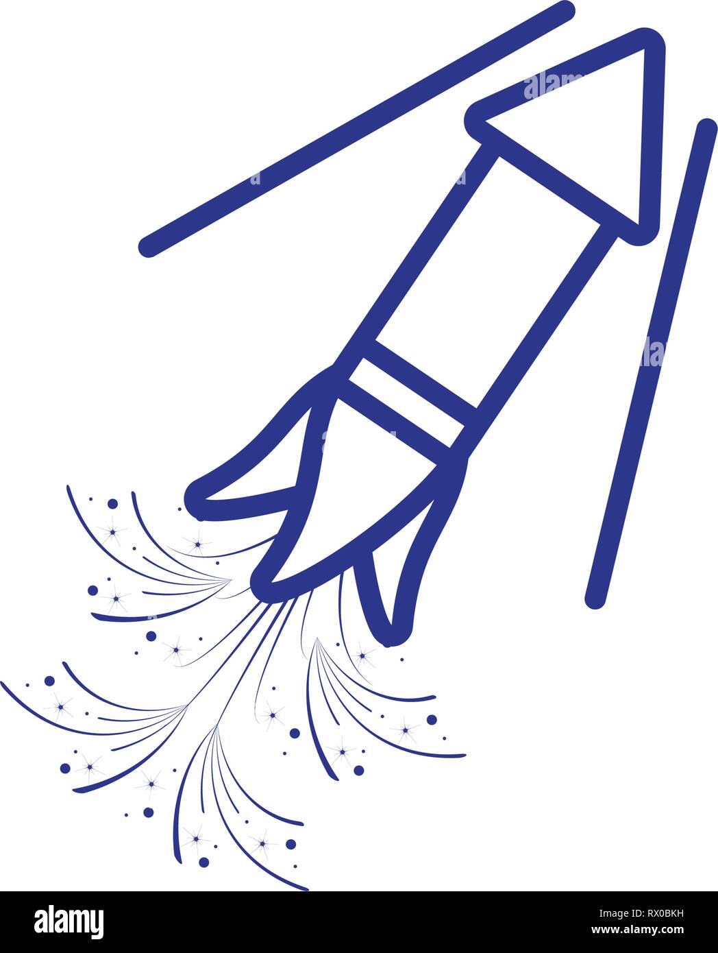 Firework Cut Out Stock Images & Pictures - Alamy