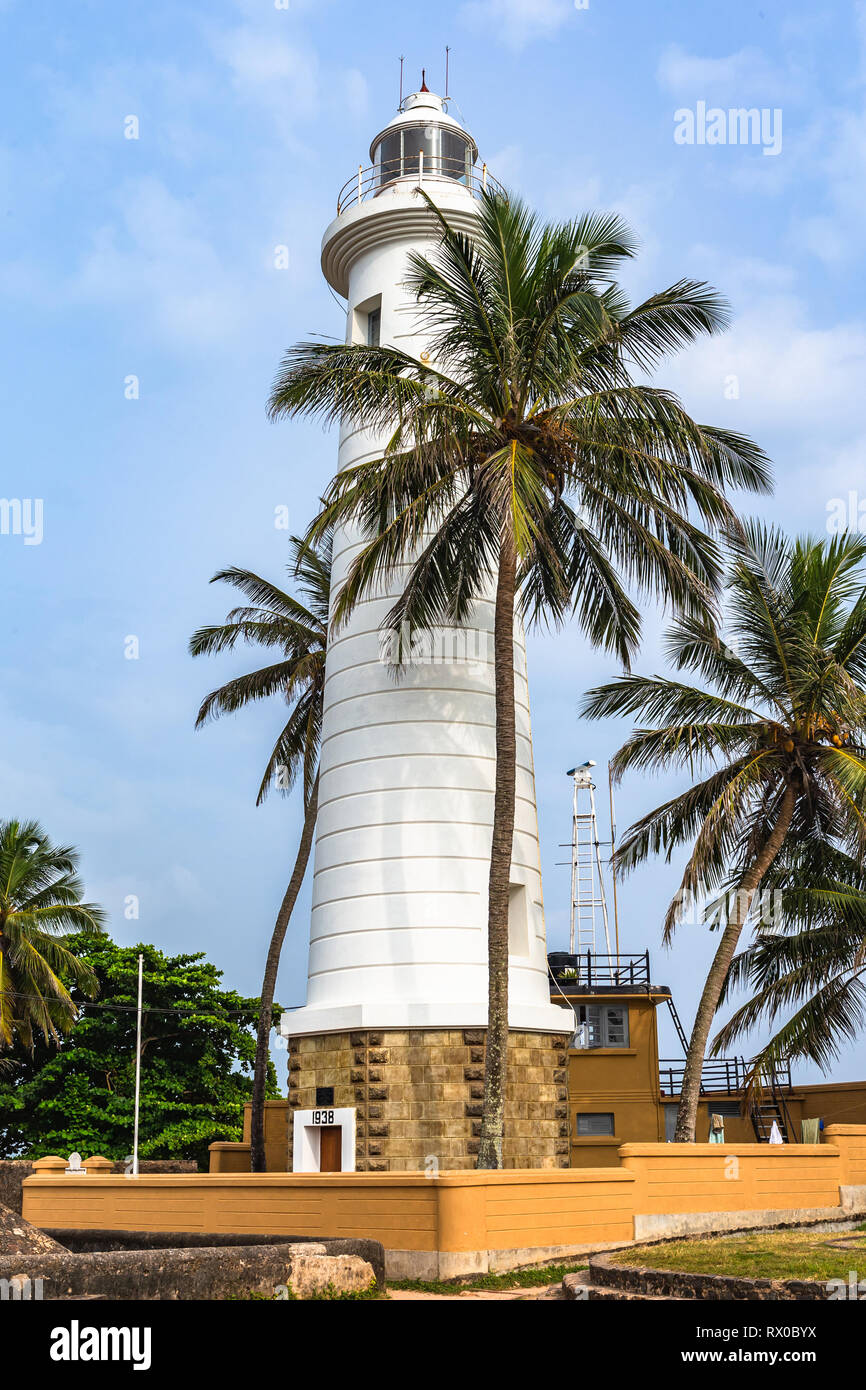 Galle lighthouse hi-res stock photography and images - Alamy
