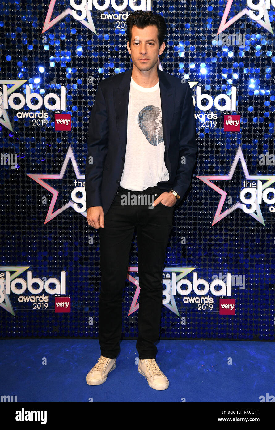 Mark Ronson attends The Global Awards 2019 with Very.co.uk held at ...