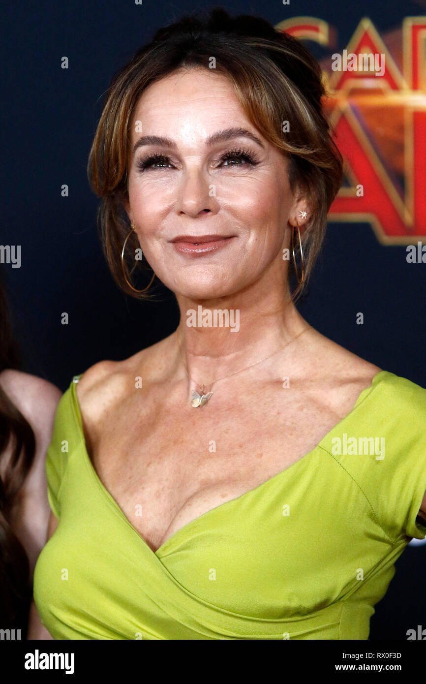 Jennifer Grey attending the 'Captain Marvel' world premiere at El ...