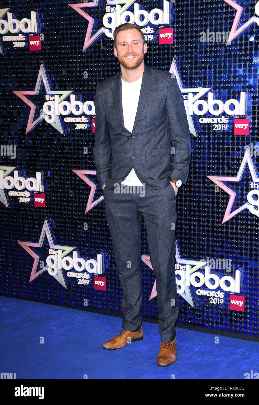 Toby Tarrant attends The Global Awards 2019 with Very.co.uk held at ...