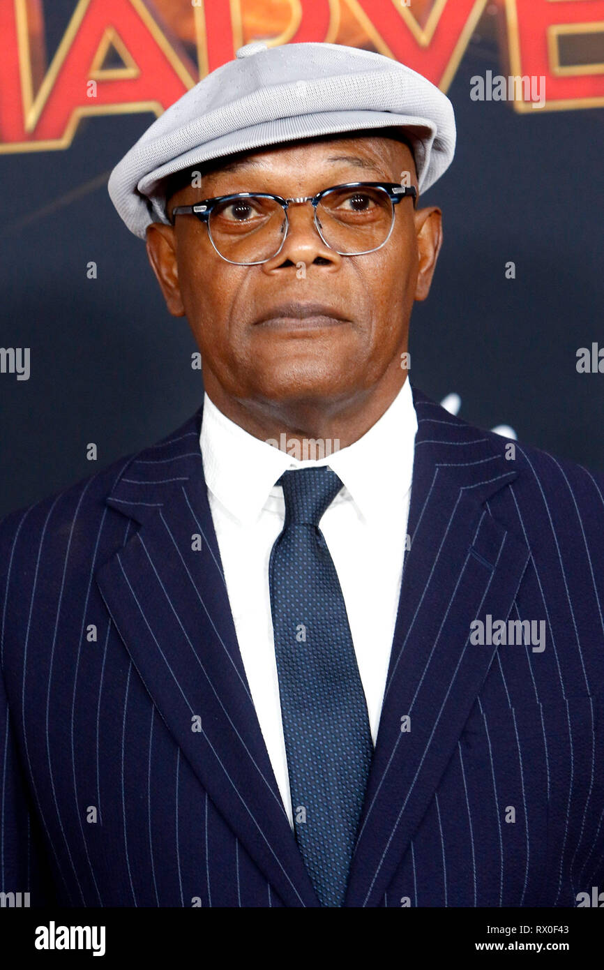 Samuel L. Jackson attending the 'Captain Marvel' world premiere at El ...
