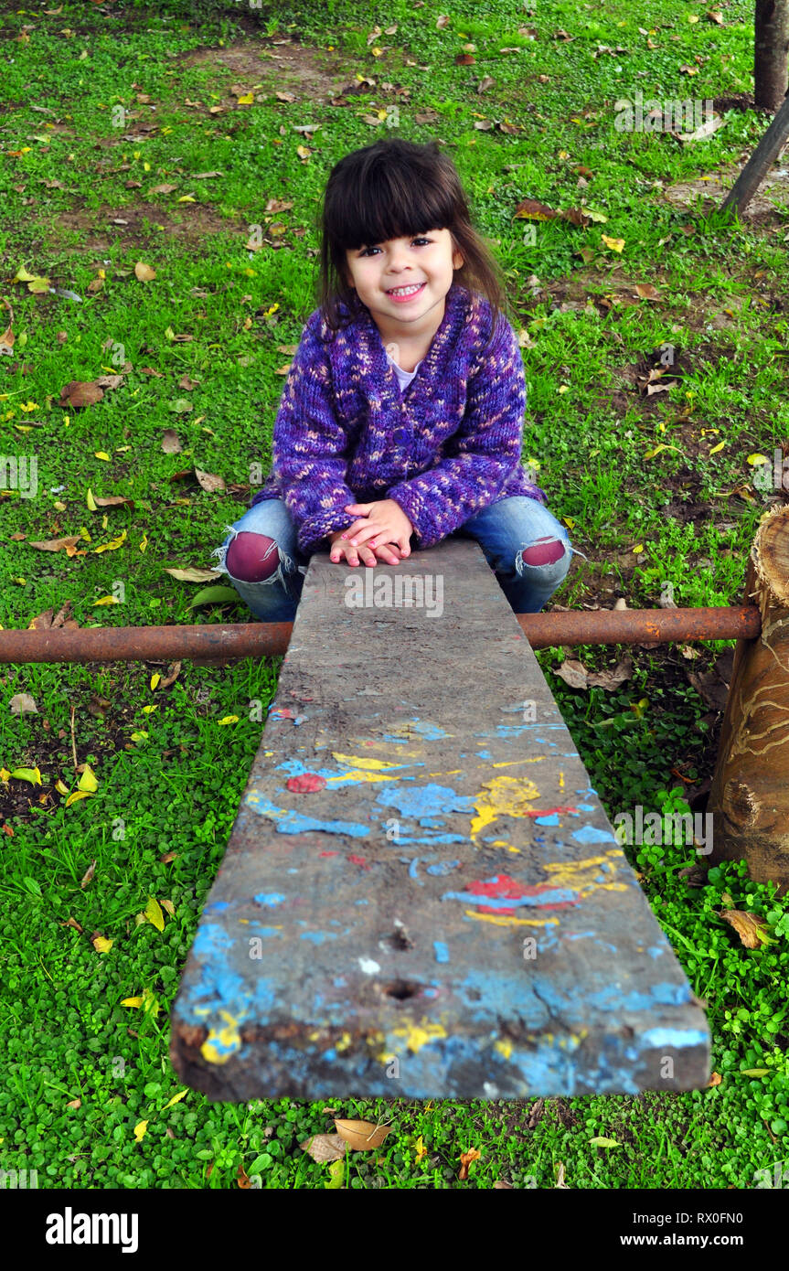 Happy kids playing outside hi-res stock photography and images - Alamy